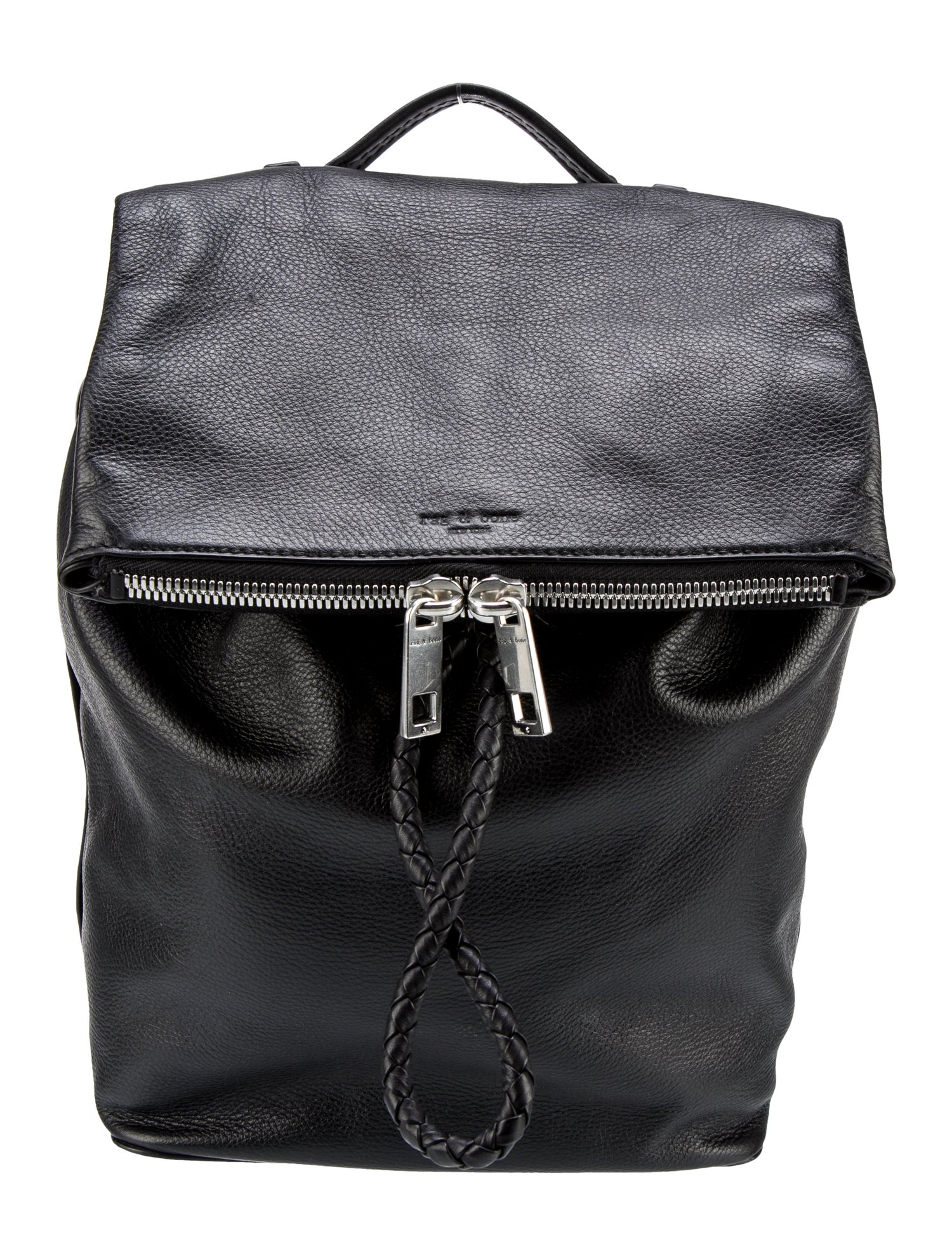 Rag & Bone Leather Backpack - Black Backpacks, Handbags - WRAGB540994 ...