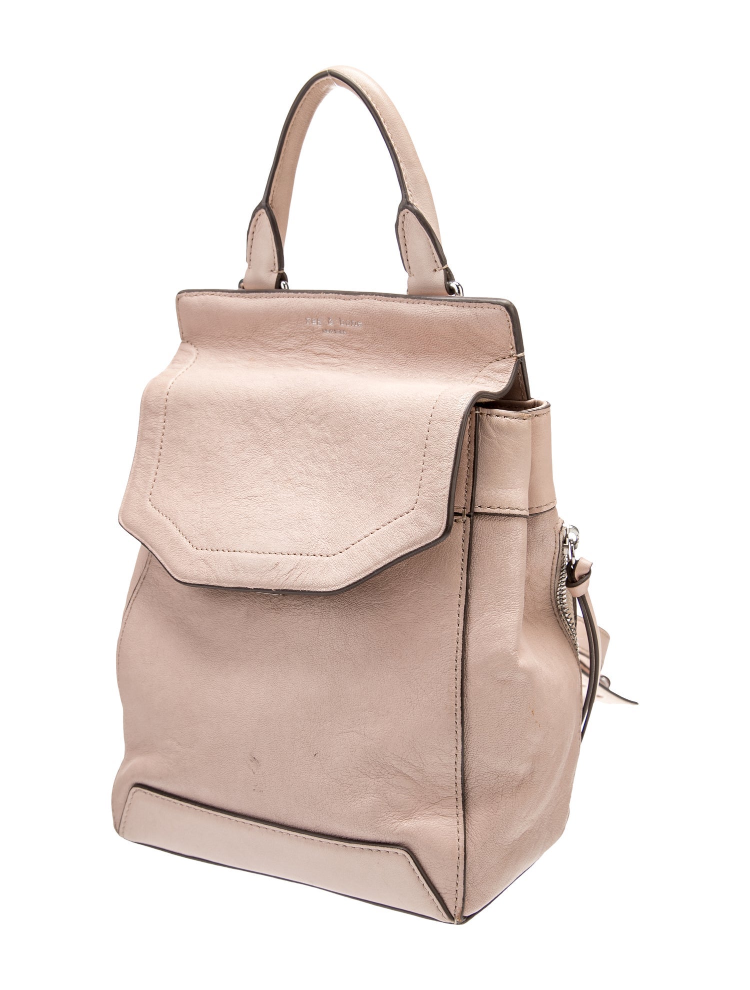 Longchamp Solid Leather Backpack - Neutrals Backpacks, Handbags ...