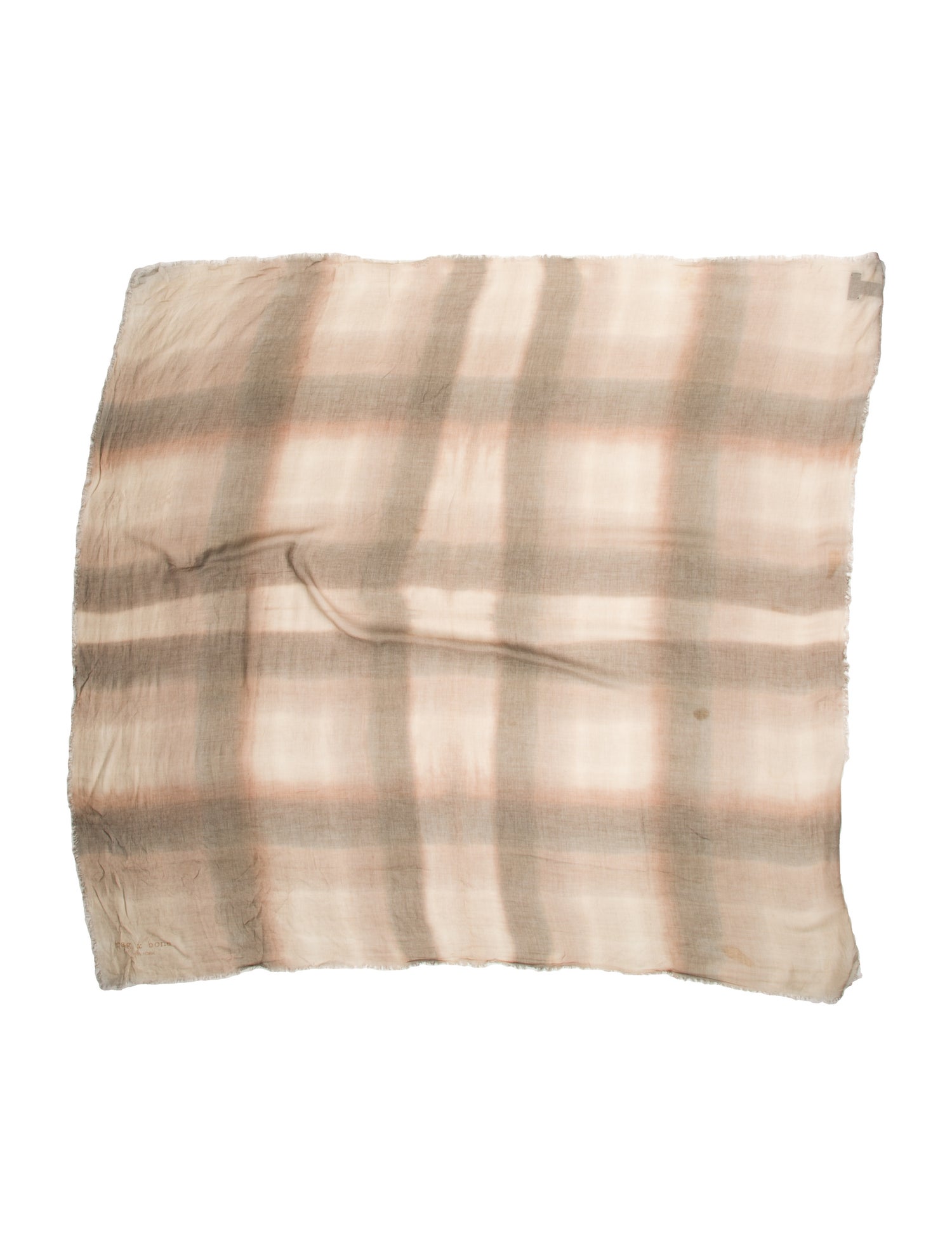Rag & Bone Silk Striped Scarf - Neutrals Scarves, Accessories ...