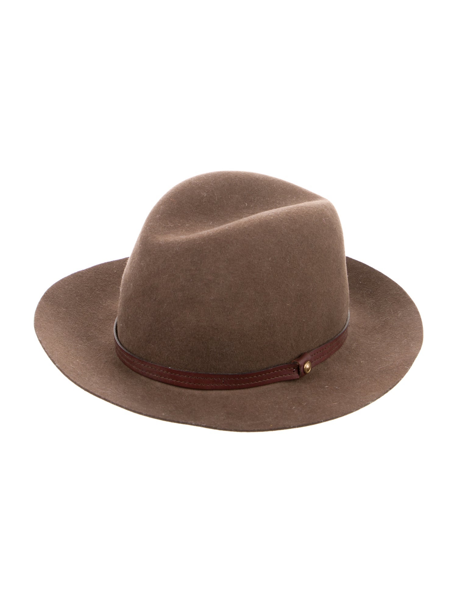 Rag & Bone Top Hat - Brown Hats, Accessories - WRAGB596271 | The RealReal