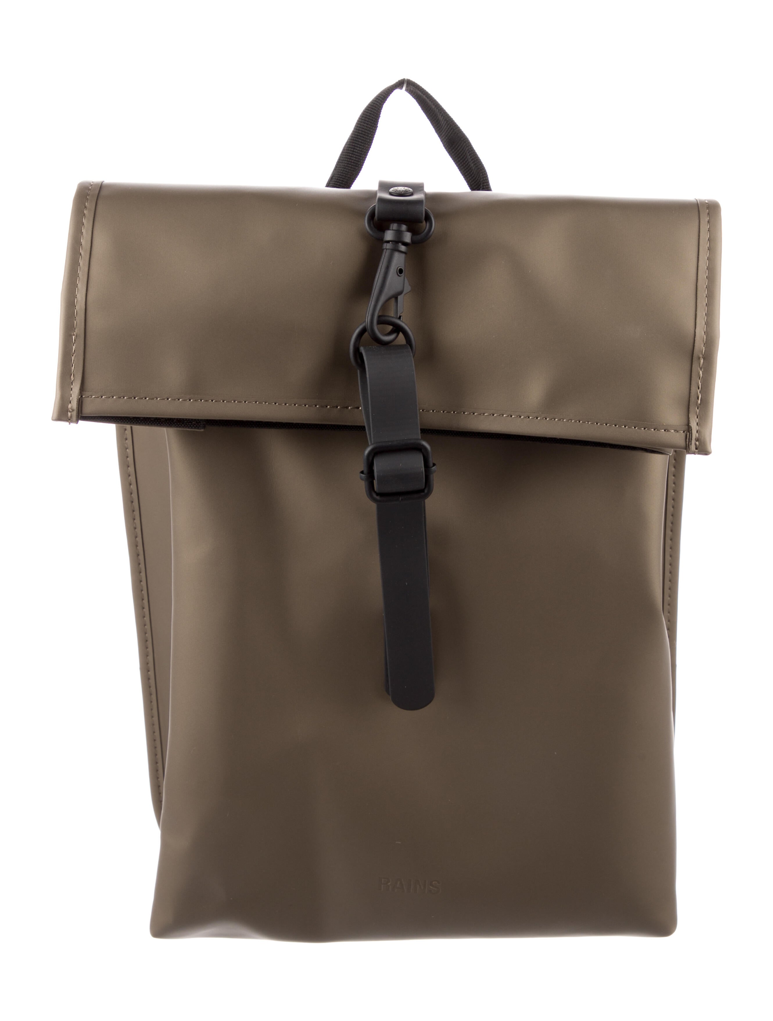 Rains Leather Backpack - Brown Backpacks, Handbags - WRAIN21343 | The ...