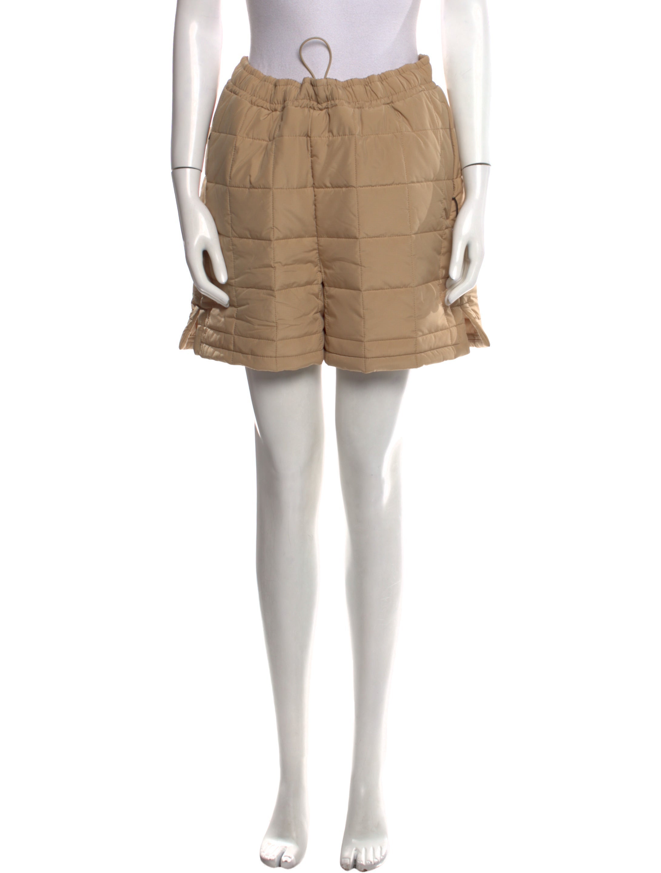 Rains Mini Shorts - Neutrals, 12.5" Rise Shorts, Clothing - WRAIN22276 ...