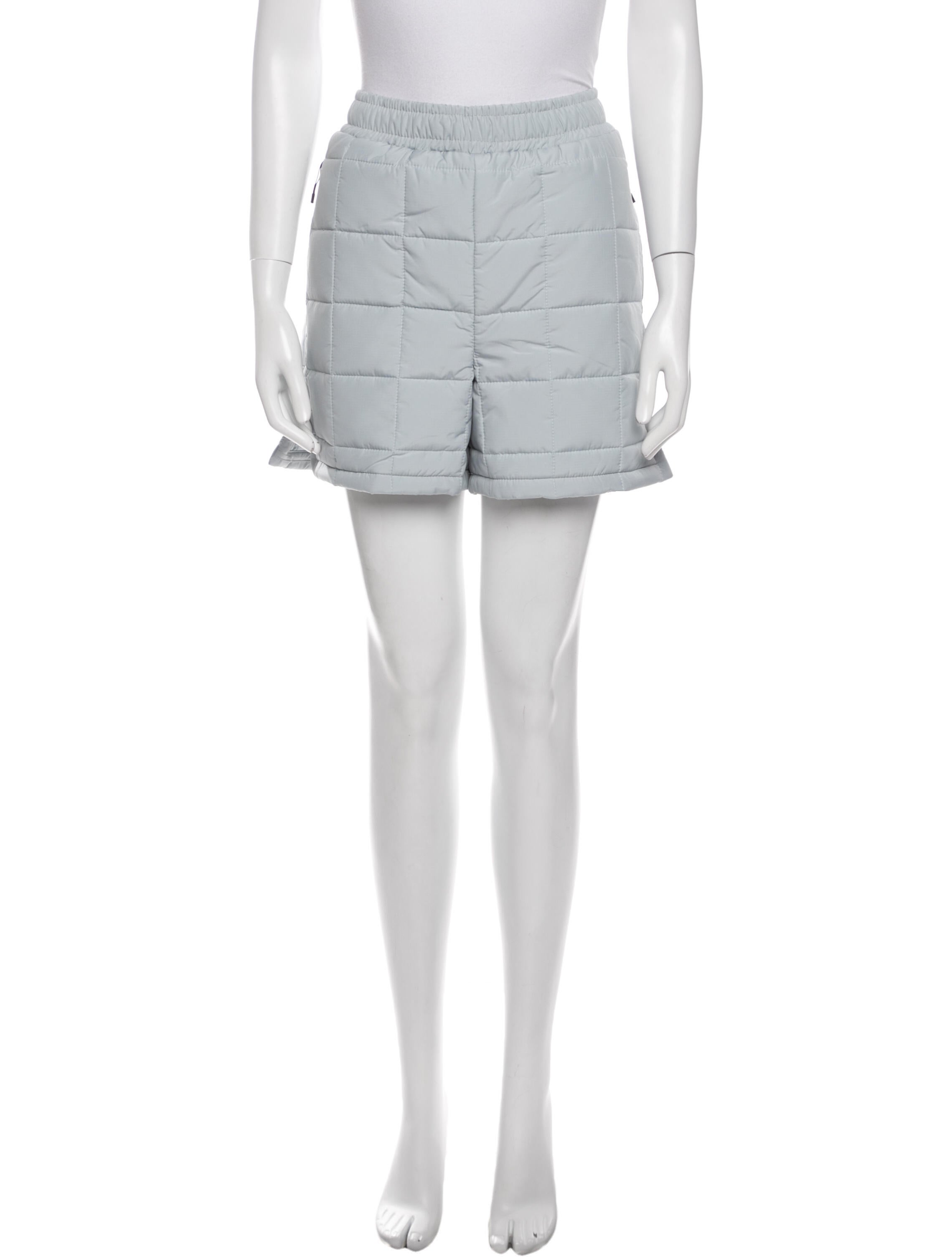 Rains Mini Shorts - Blue, 12.5" Rise Shorts, Clothing - WRAIN22308 ...