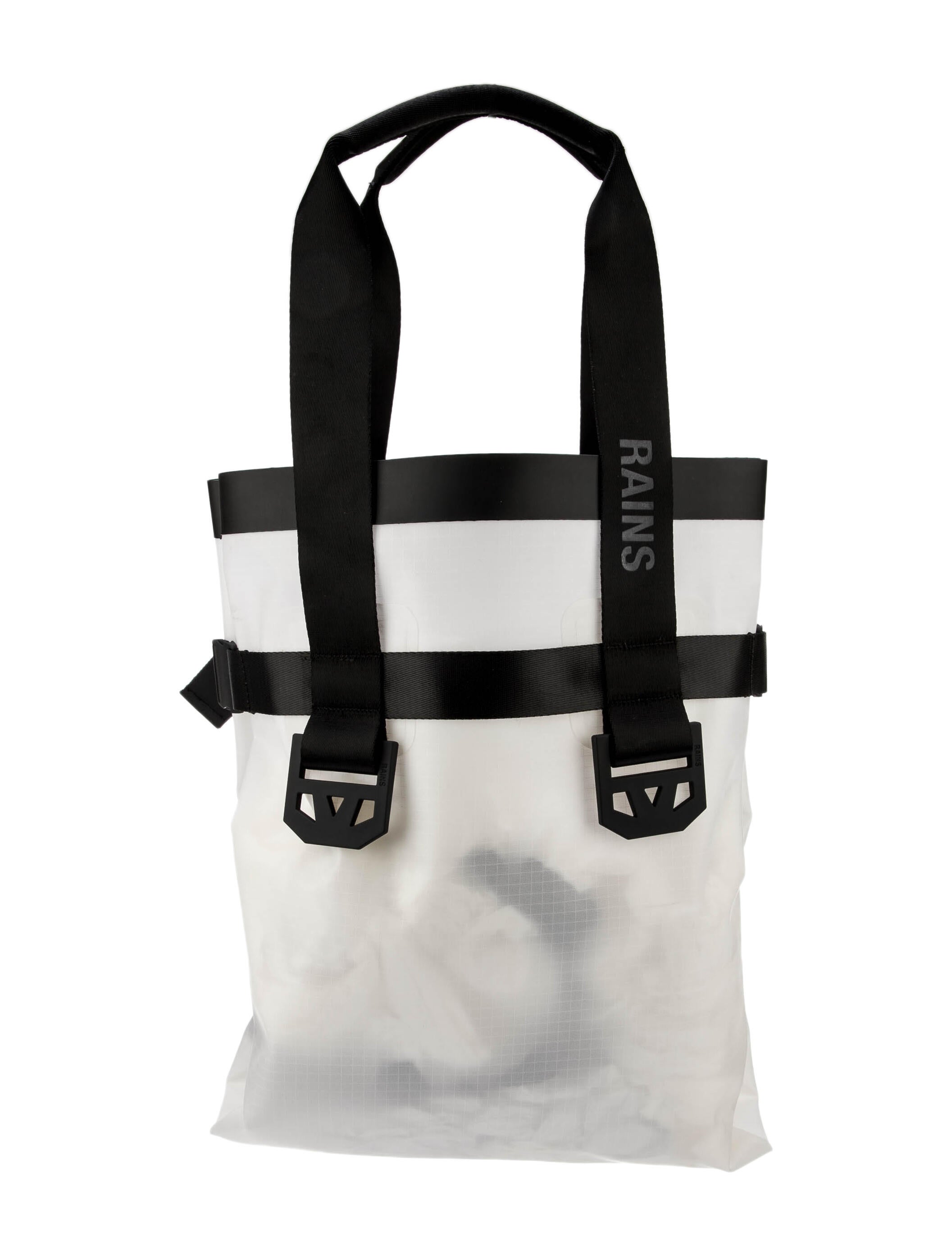 Rains Rubber Mini Tote - Pink Totes, Handbags - WRAIN23030 | The RealReal