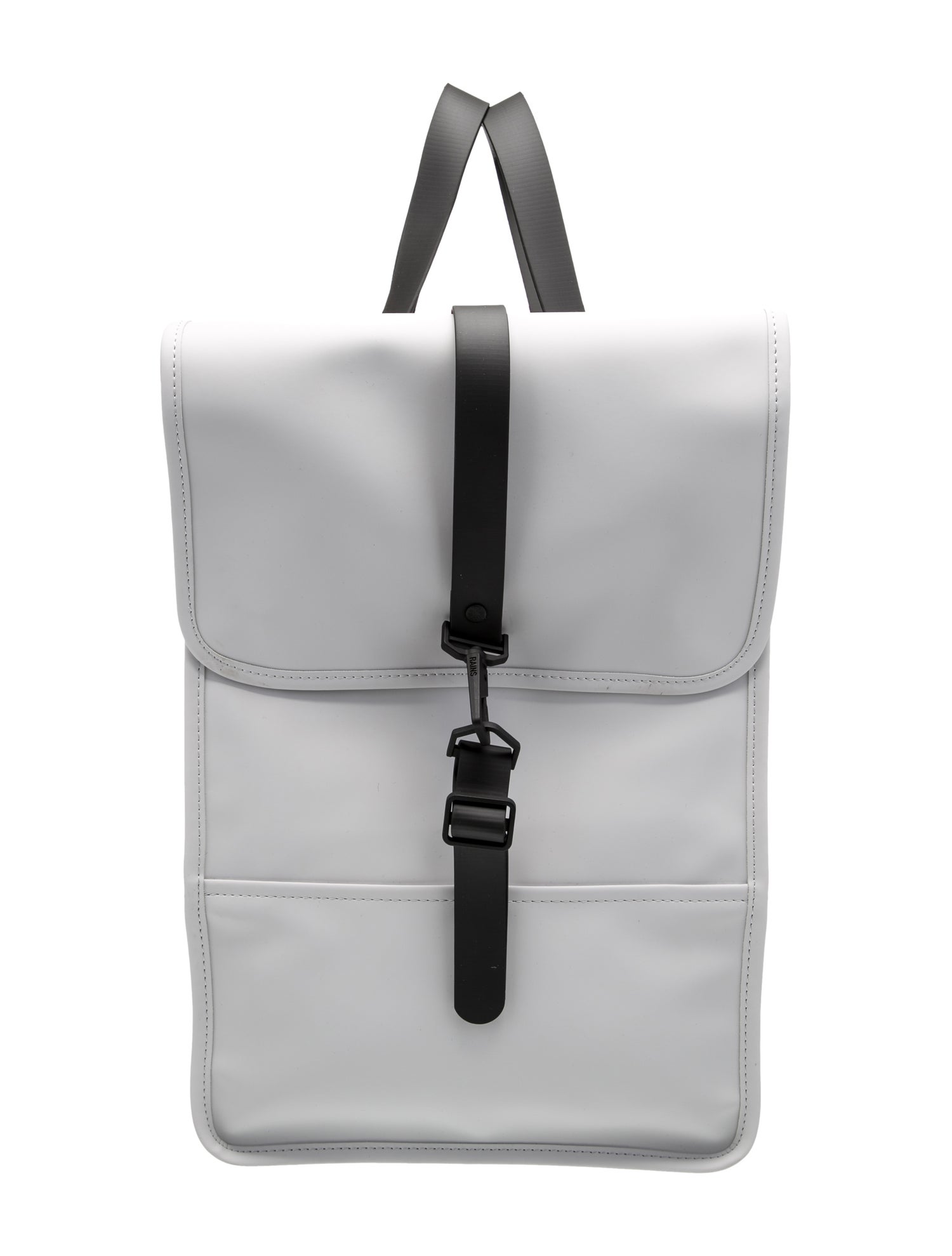 Rains PVC Backpack - Grey Backpacks, Bags - WRAIN25289 | The RealReal