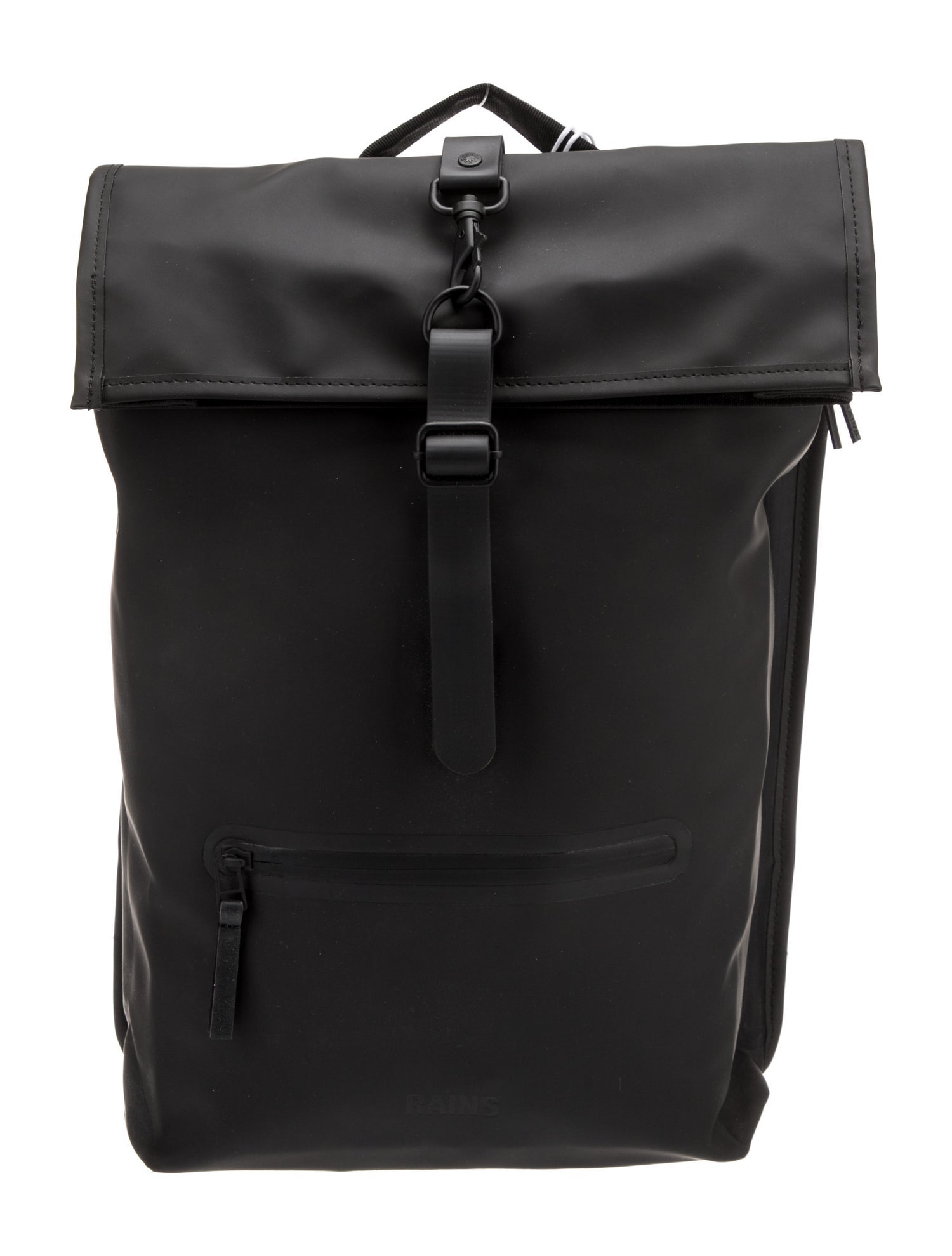 Rains Leather Backpack - Black Backpacks, Bags - WRAIN25379 | The RealReal