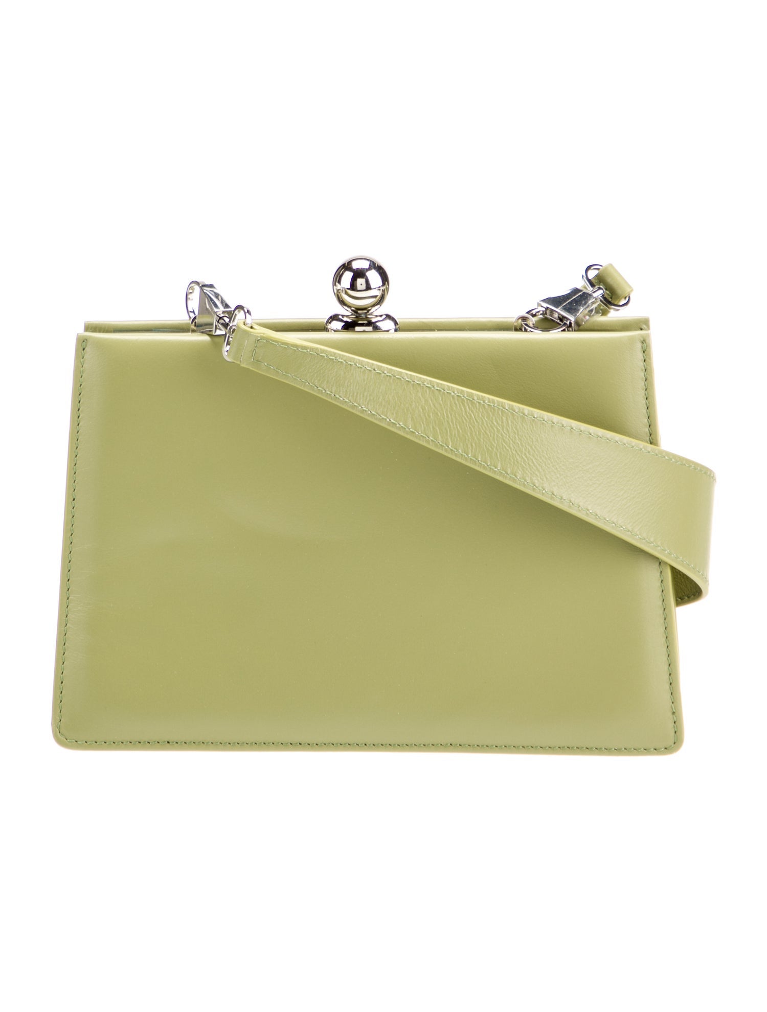 Ratio et Motus Calfskin Shoulder Bag - Green Shoulder Bags, Handbags ...