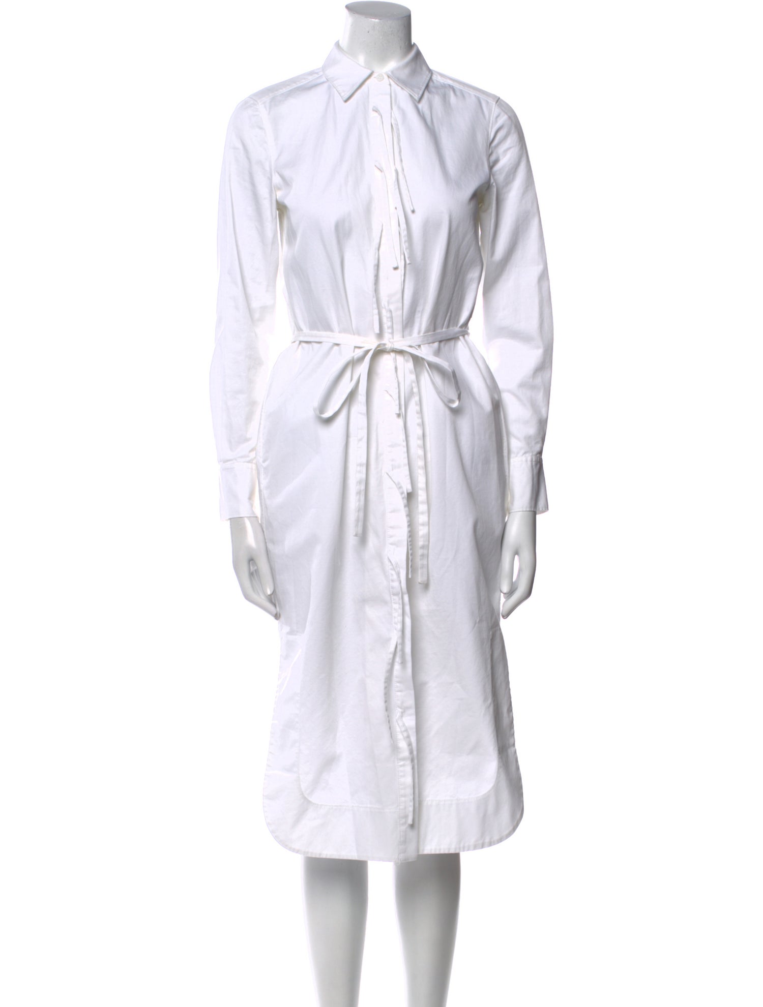 Rebecca Taylor Midi Length Dress - White Dresses, Clothing - WRB130970 ...