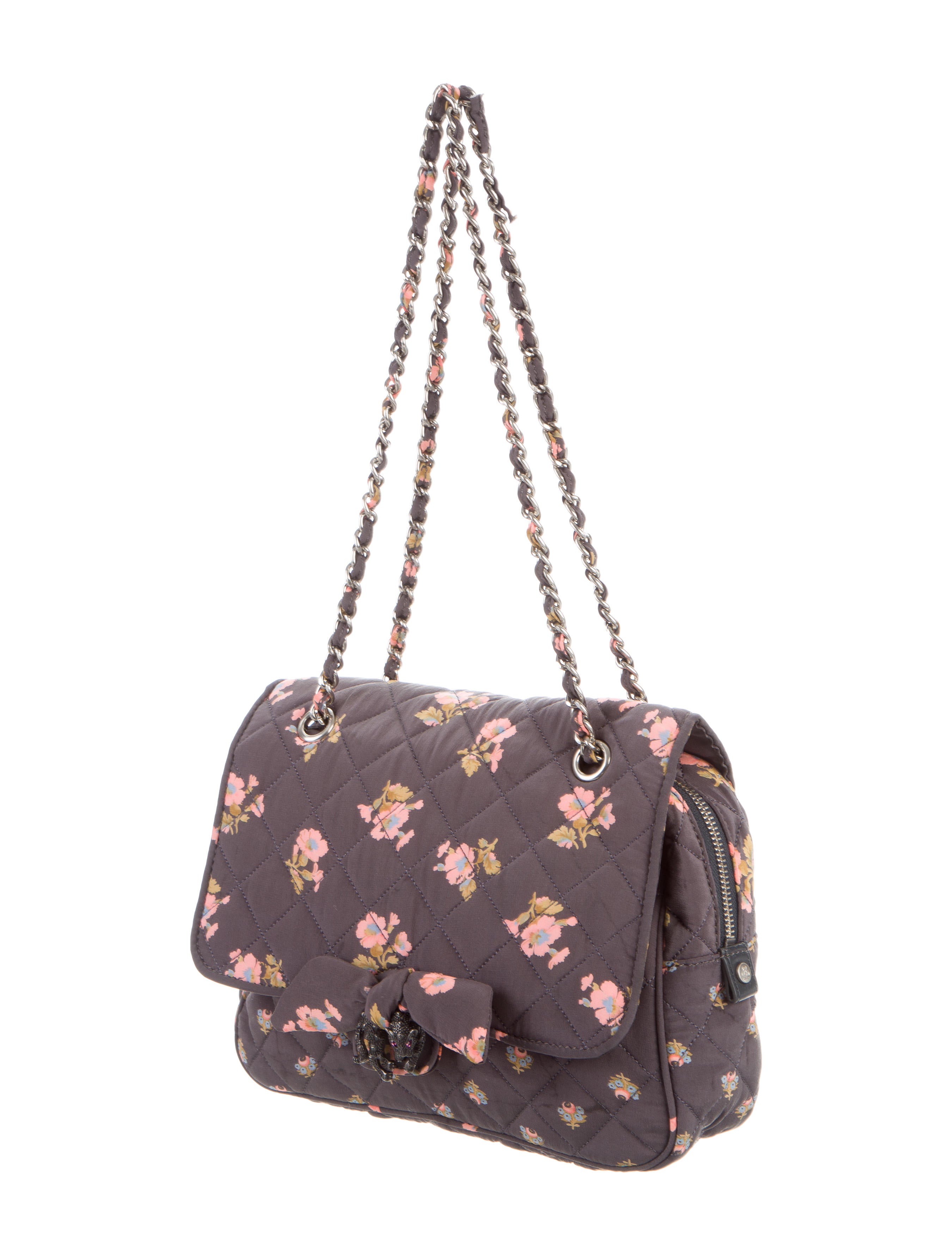 Rebecca Taylor Quilted Floral Print Bag - Handbags - WRB22963 | The ...