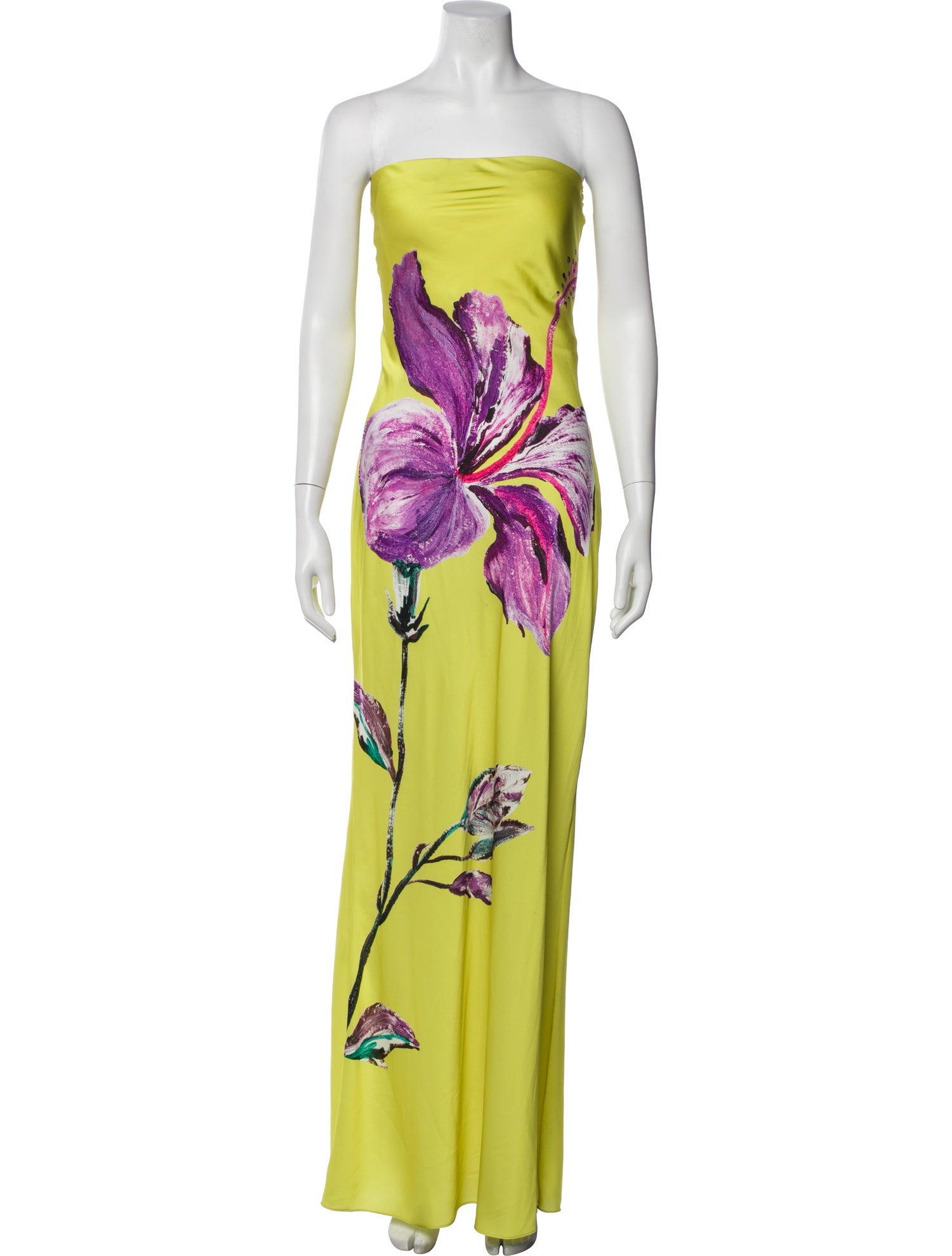 Rococco Sands Floral Print Long Dress - Green Dresses, Clothing ...