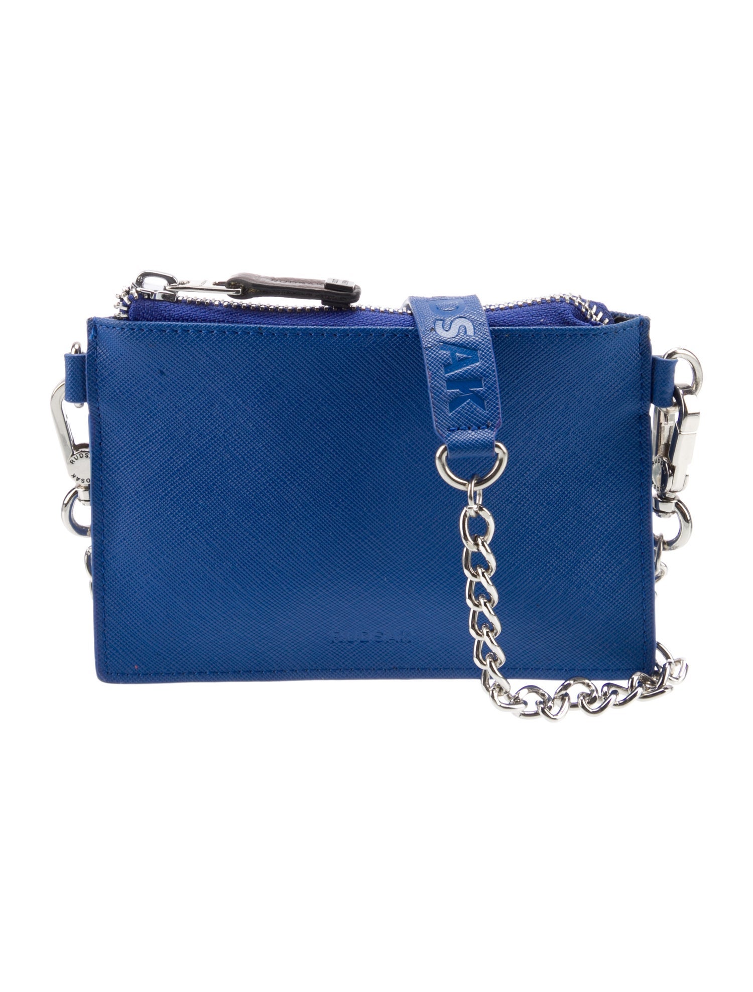 Rudsak Saffiano Leather Mini Bag - Blue Mini Bags, Handbags ...