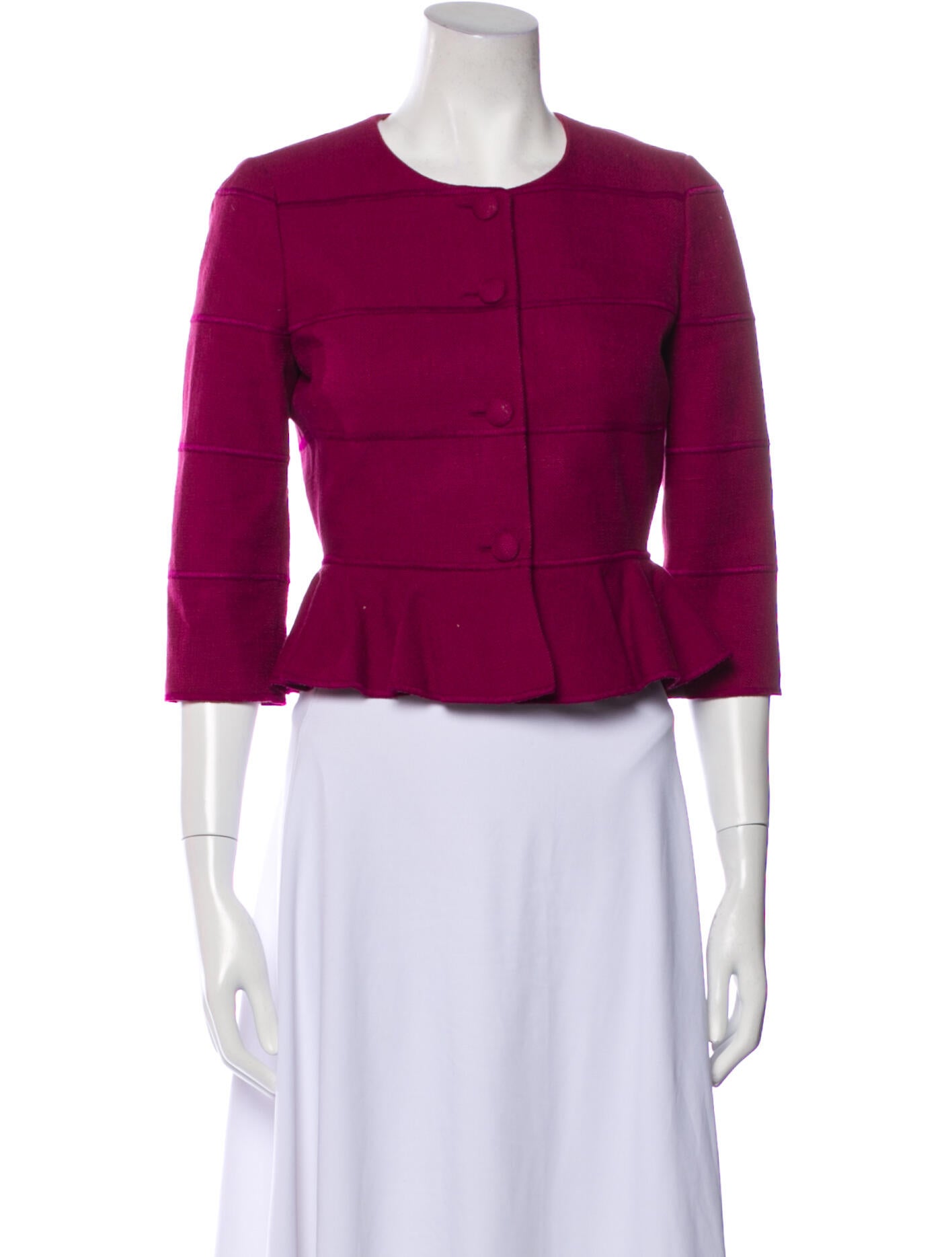 Red Valentino Blazer - Purple Jackets, Clothing - WRE72470 | The RealReal