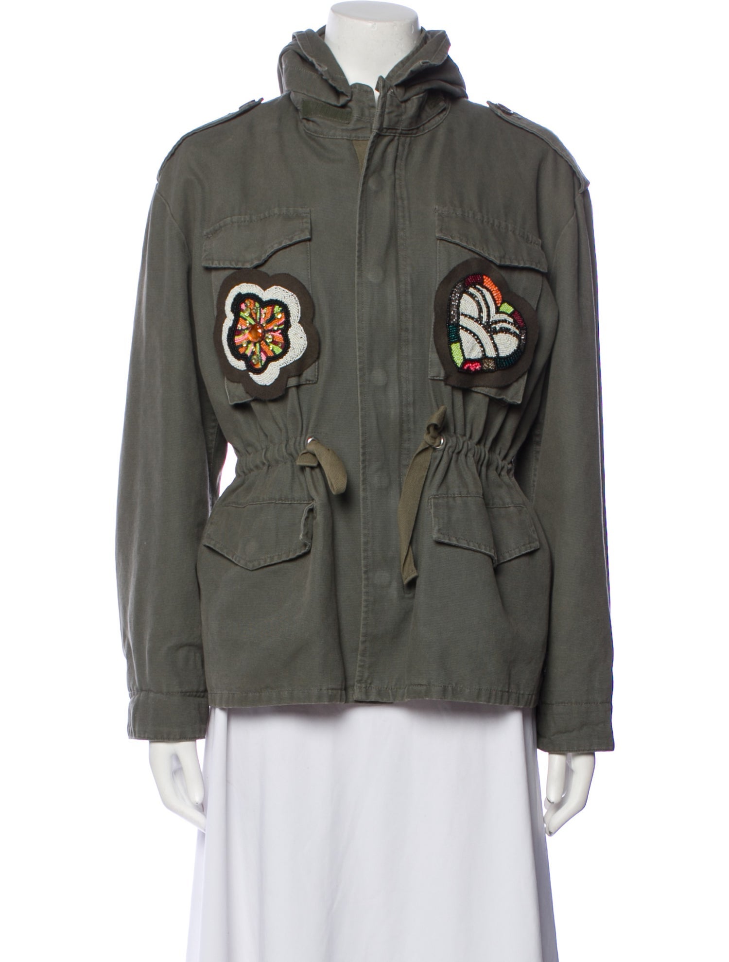Red Valentino Utility Jacket - Neutrals Jackets, Clothing - WRE80870 ...