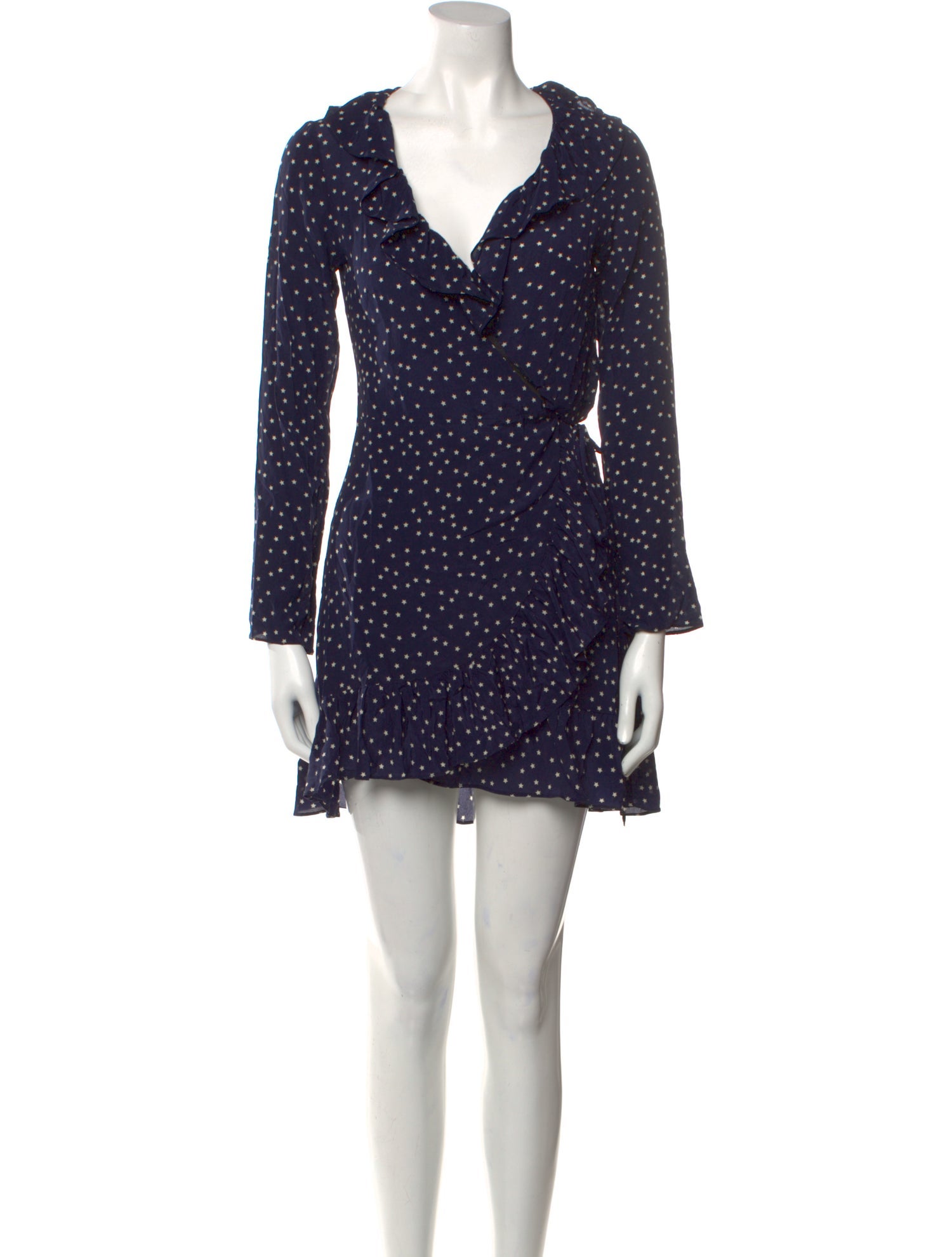 Réalisation Par Silk Mini Dress - Blue Dresses, Clothing - WREAL32096 ...