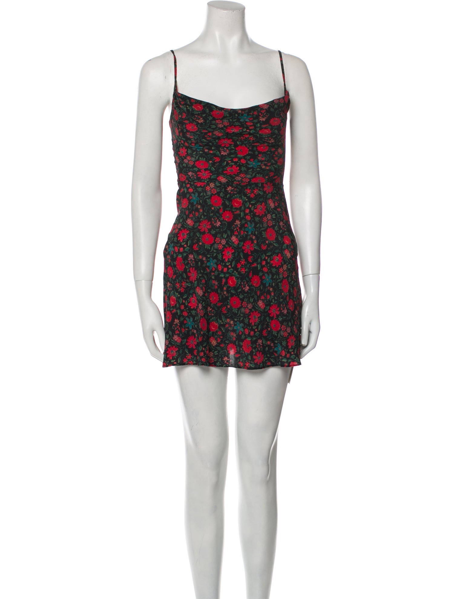 Réalisation Par Silk Mini Dress - Black Dresses, Clothing - WREAL32558 ...