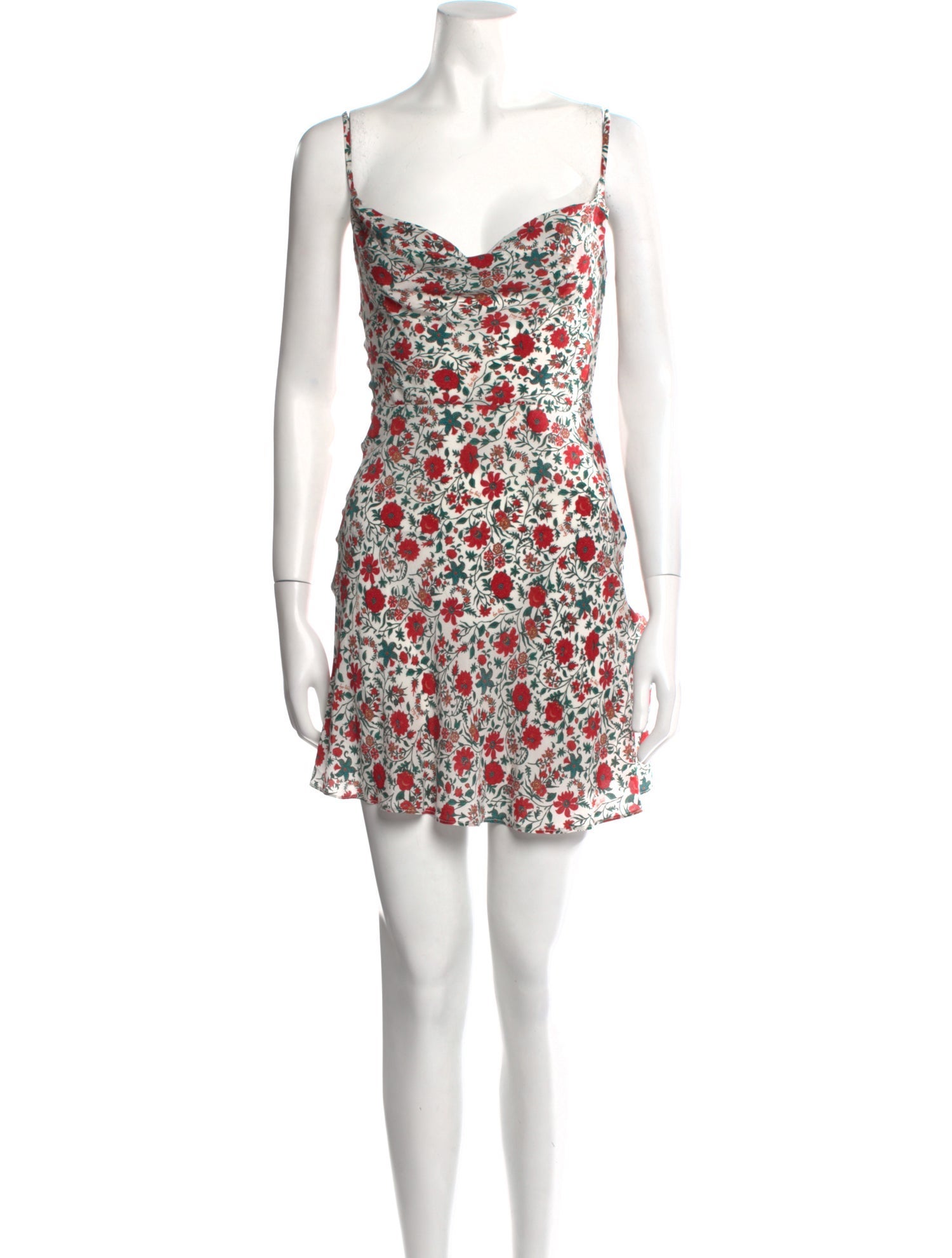 Réalisation Par Silk Mini Dress - White Dresses, Clothing - WREAL33433 ...