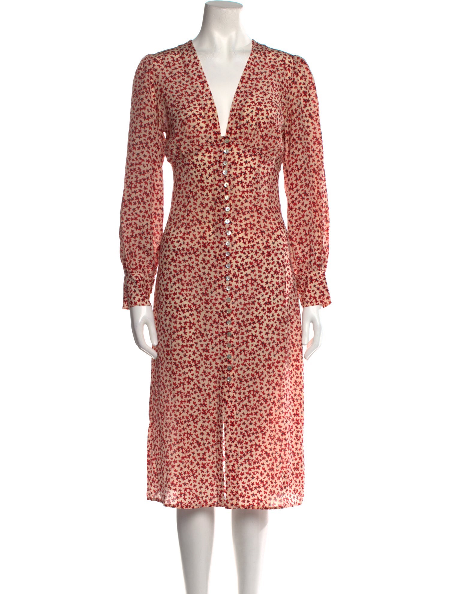 Réalisation Par Silk Midi Length Dress - Neutrals Dresses, Clothing ...