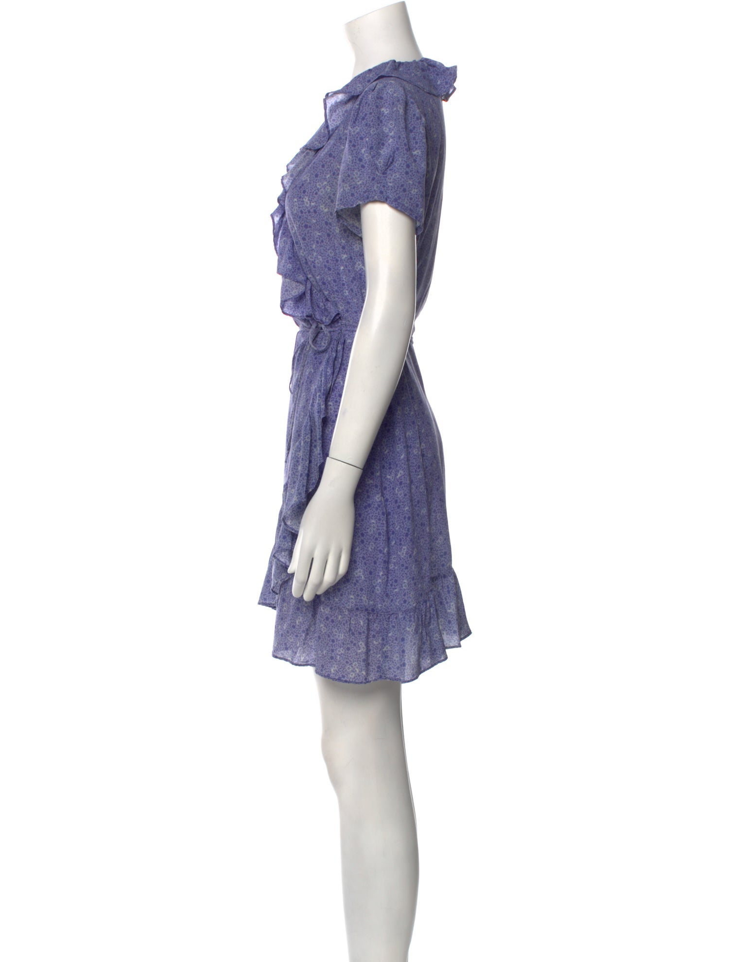 Réalisation Par Silk Mini Dress - Purple Dresses, Clothing - WREAL34233 ...