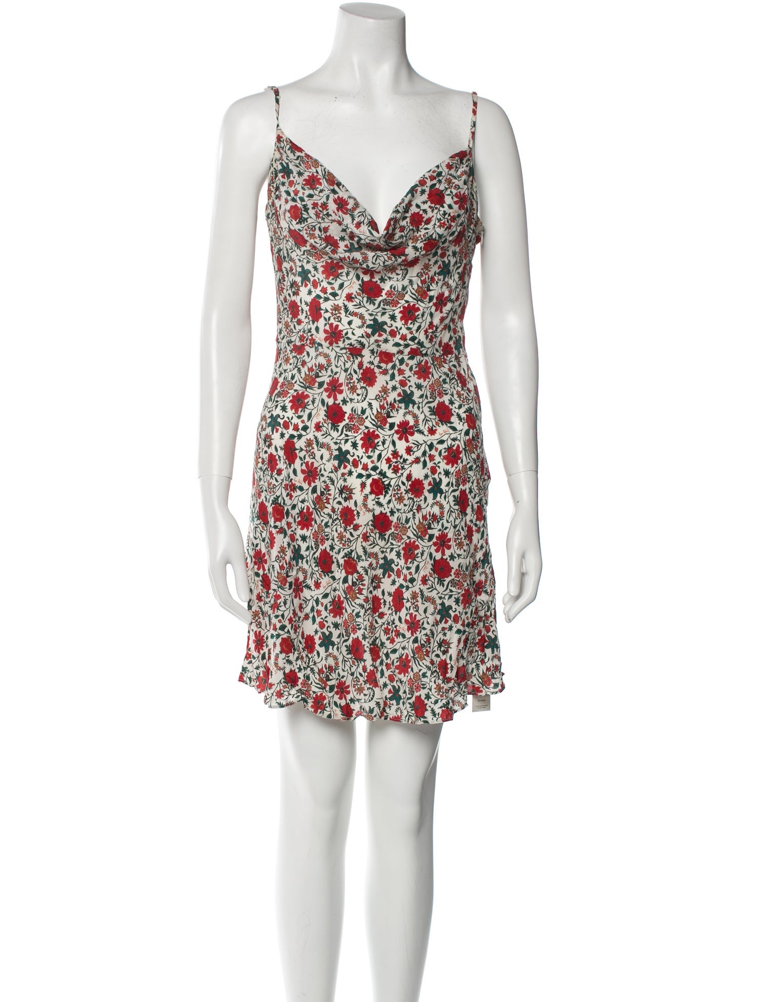 Réalisation Par Silk Mini Dress - Red Dresses, Clothing - WREAL34912 ...