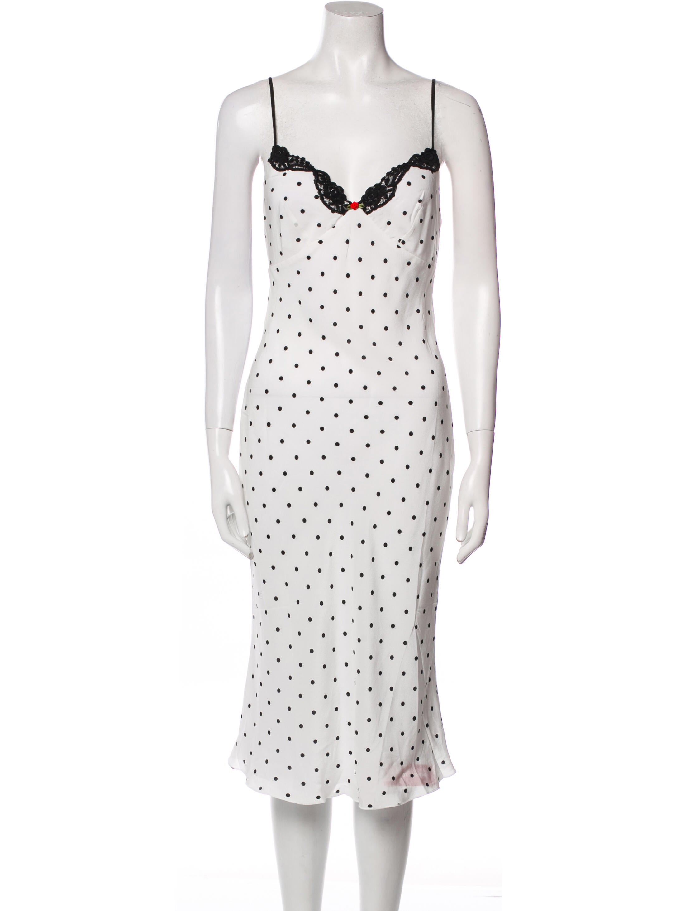 Réalisation Par Silk Midi Length Dress w/ Tags - Black Dresses ...