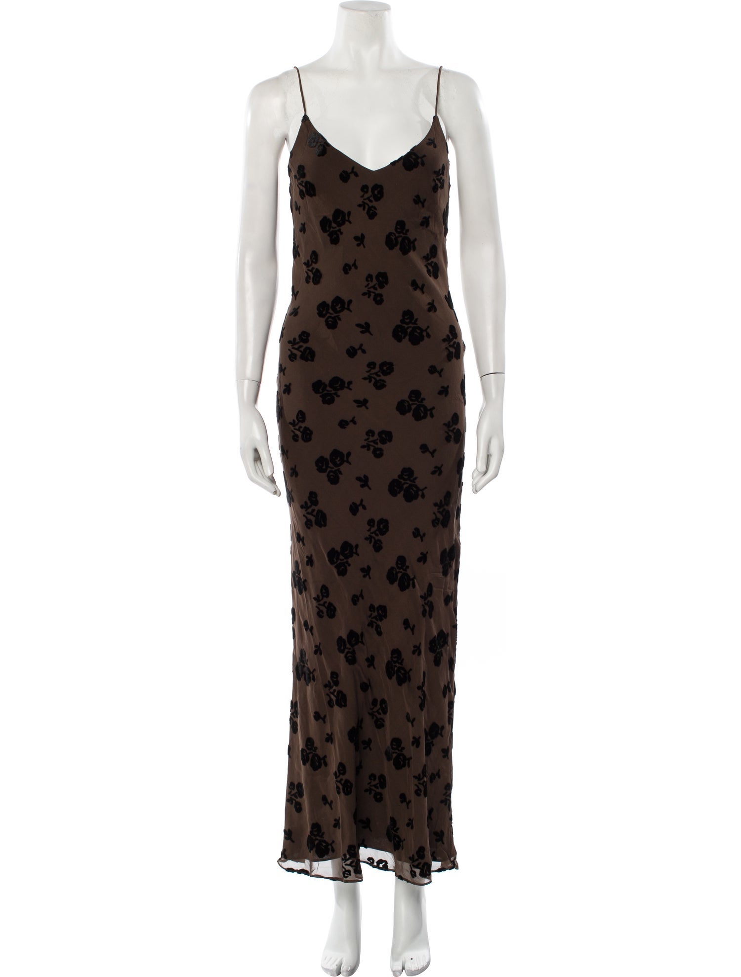 Réalisation Par Satin Long Dress w/ Tags - Brown Dresses, Clothing ...