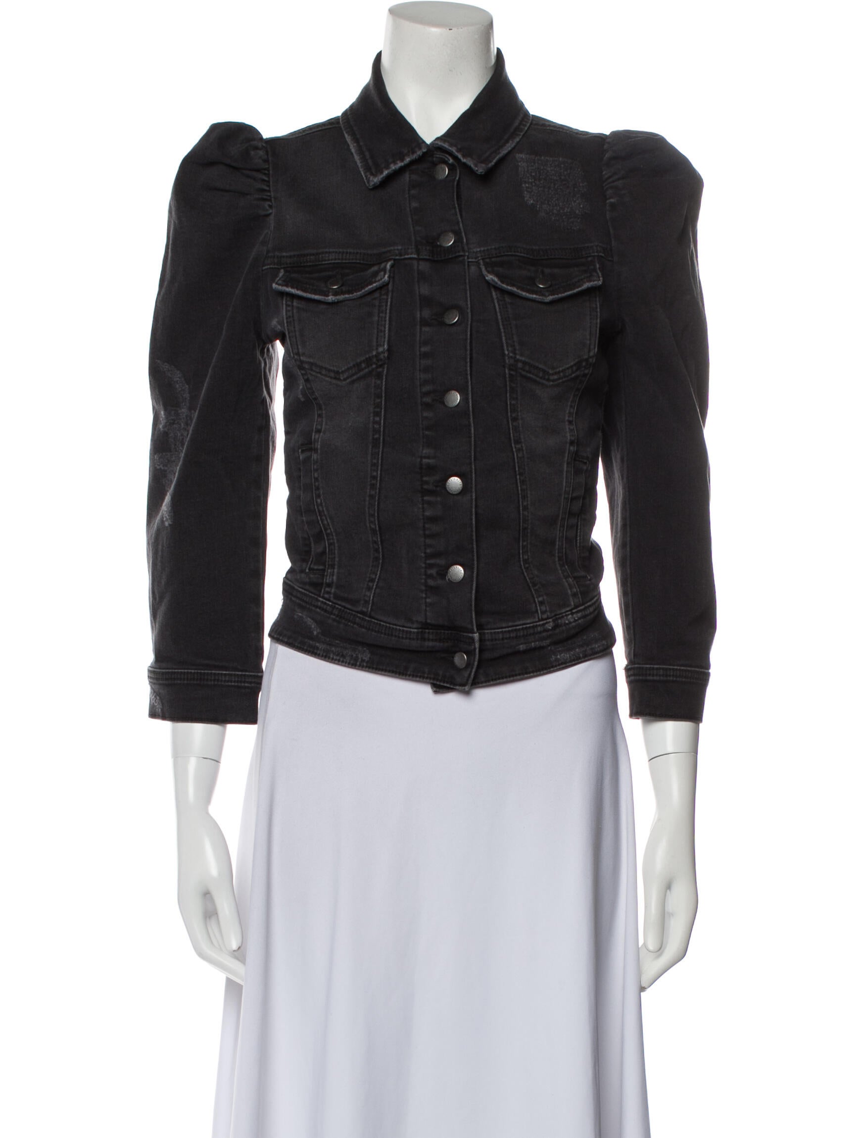 Retrofête Denim Jacket - Black Jackets, Clothing - WRETO28728 | The ...