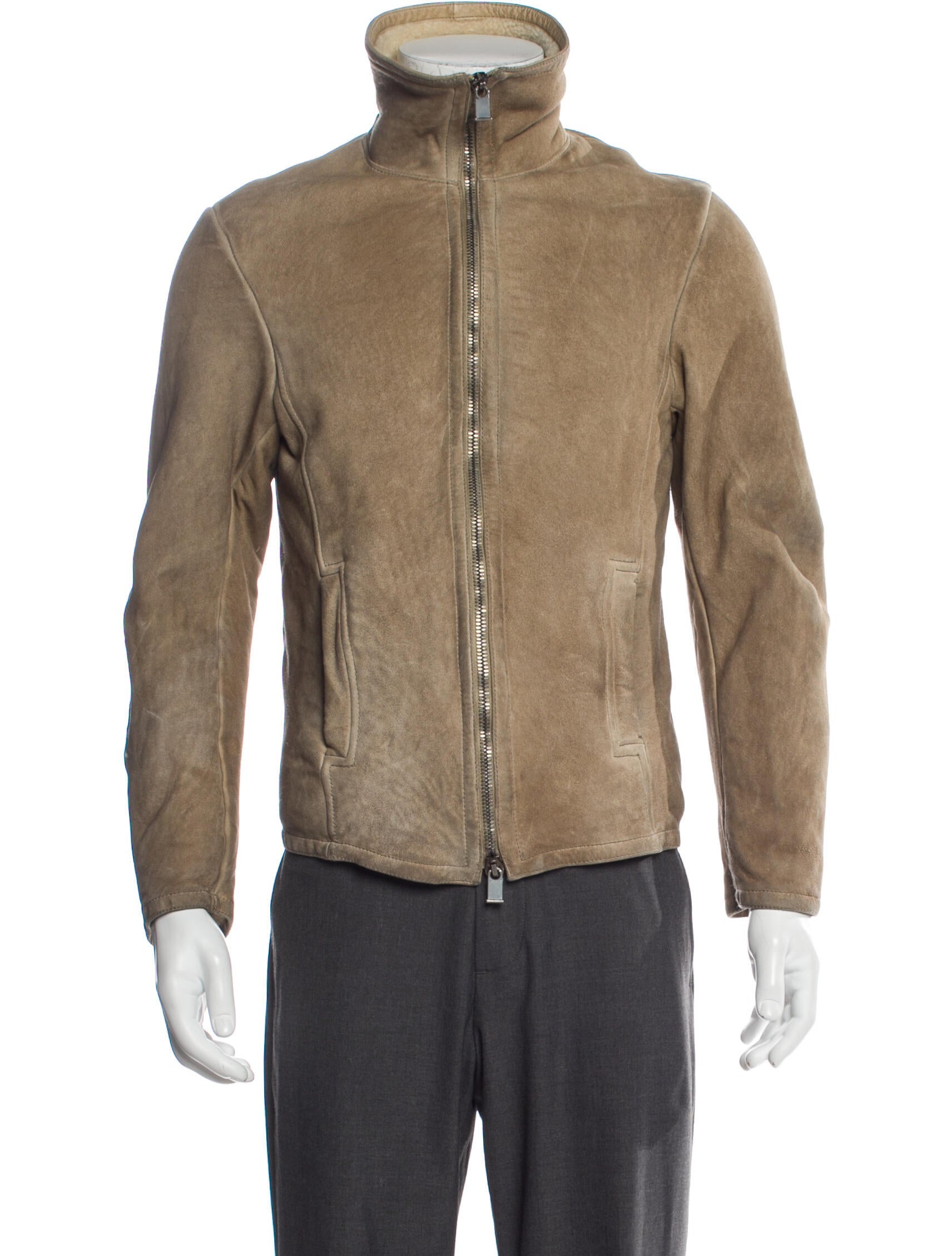 Ruffo Vintage Late 1990's - Early 2000's Jacket - Neutrals Outerwear ...