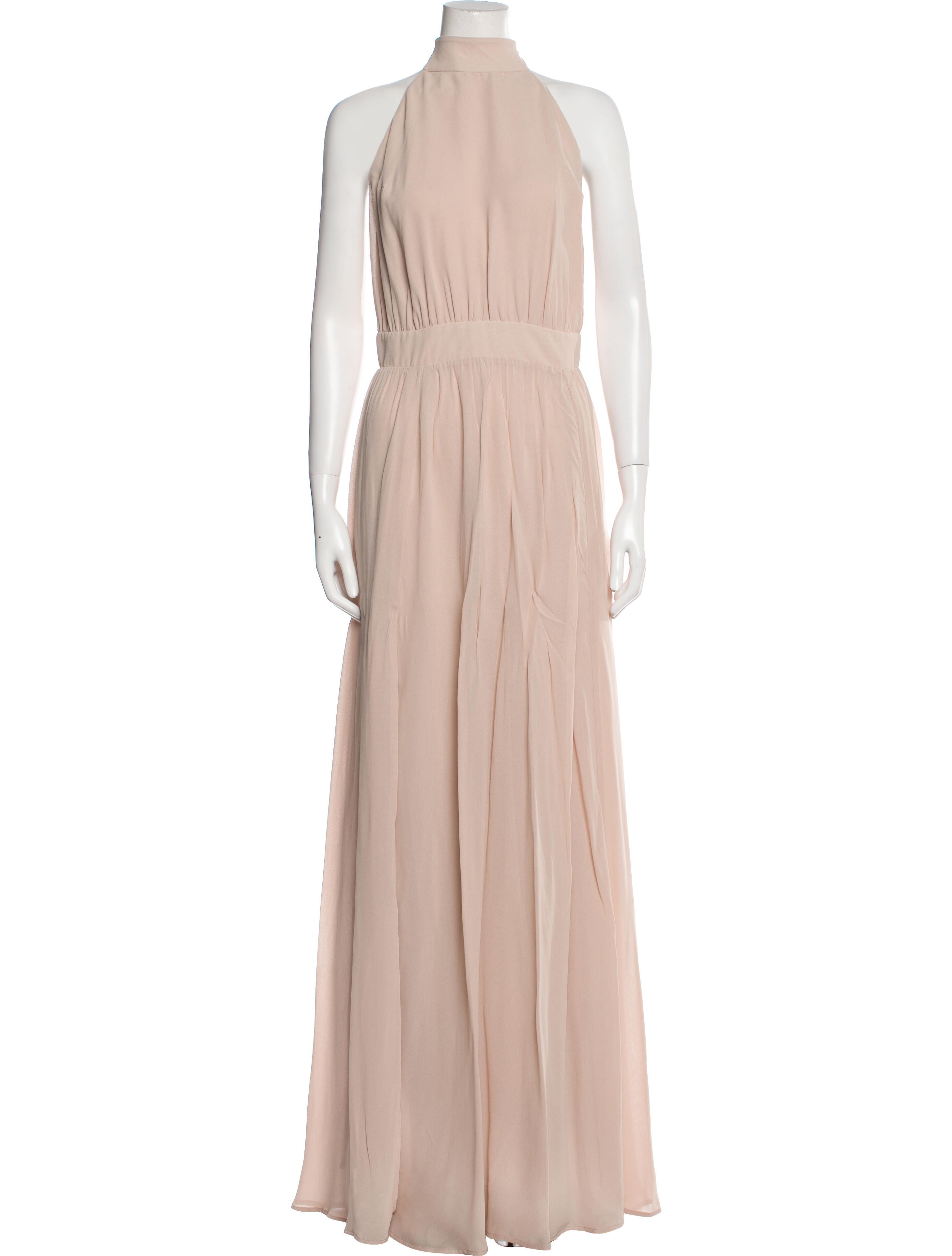 Reformation Halterneck Long Dress w/ Tags - Pink Dresses, Clothing ...