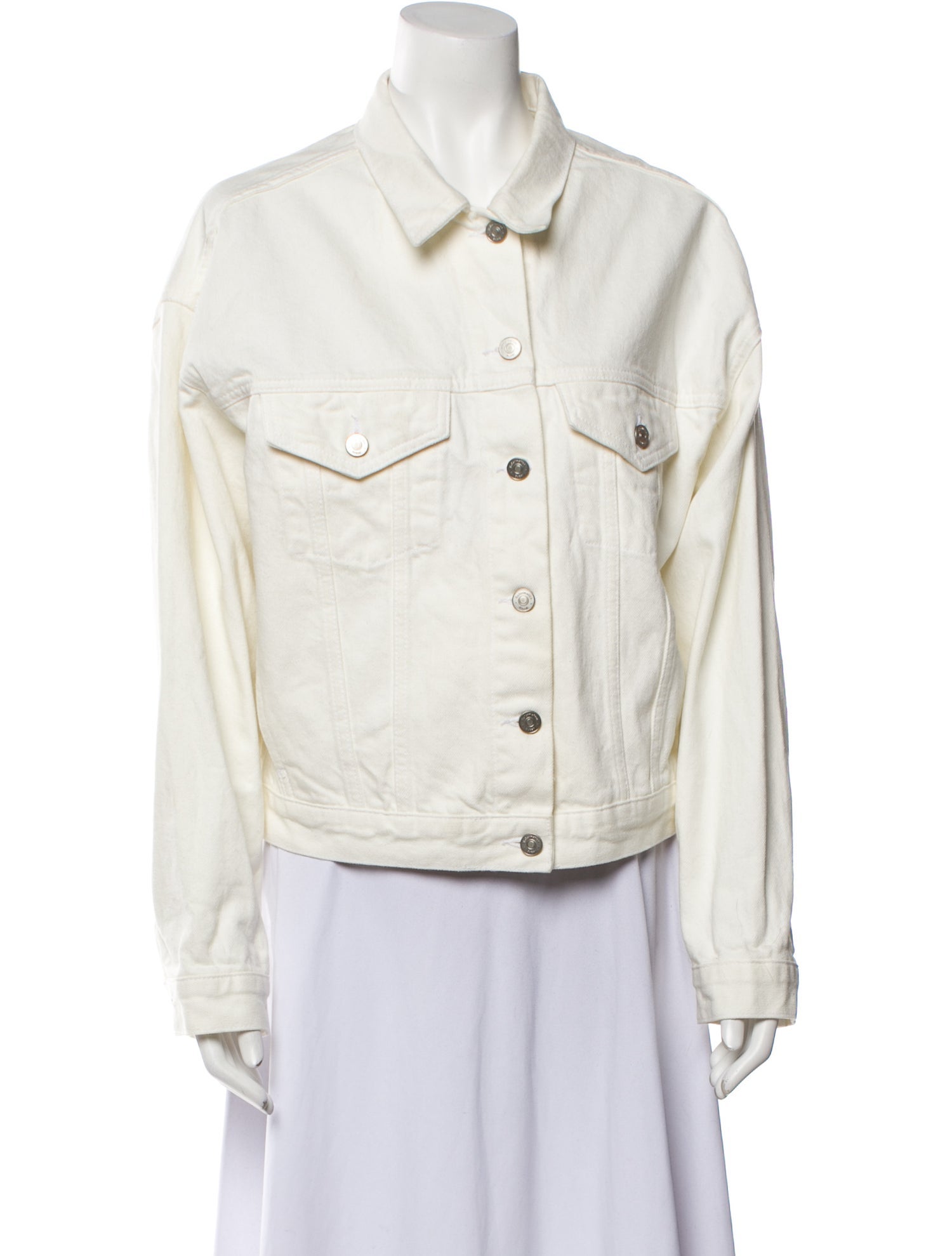 Reformation Denim Jacket - Neutrals Jackets, Clothing - WRFMN204958 ...