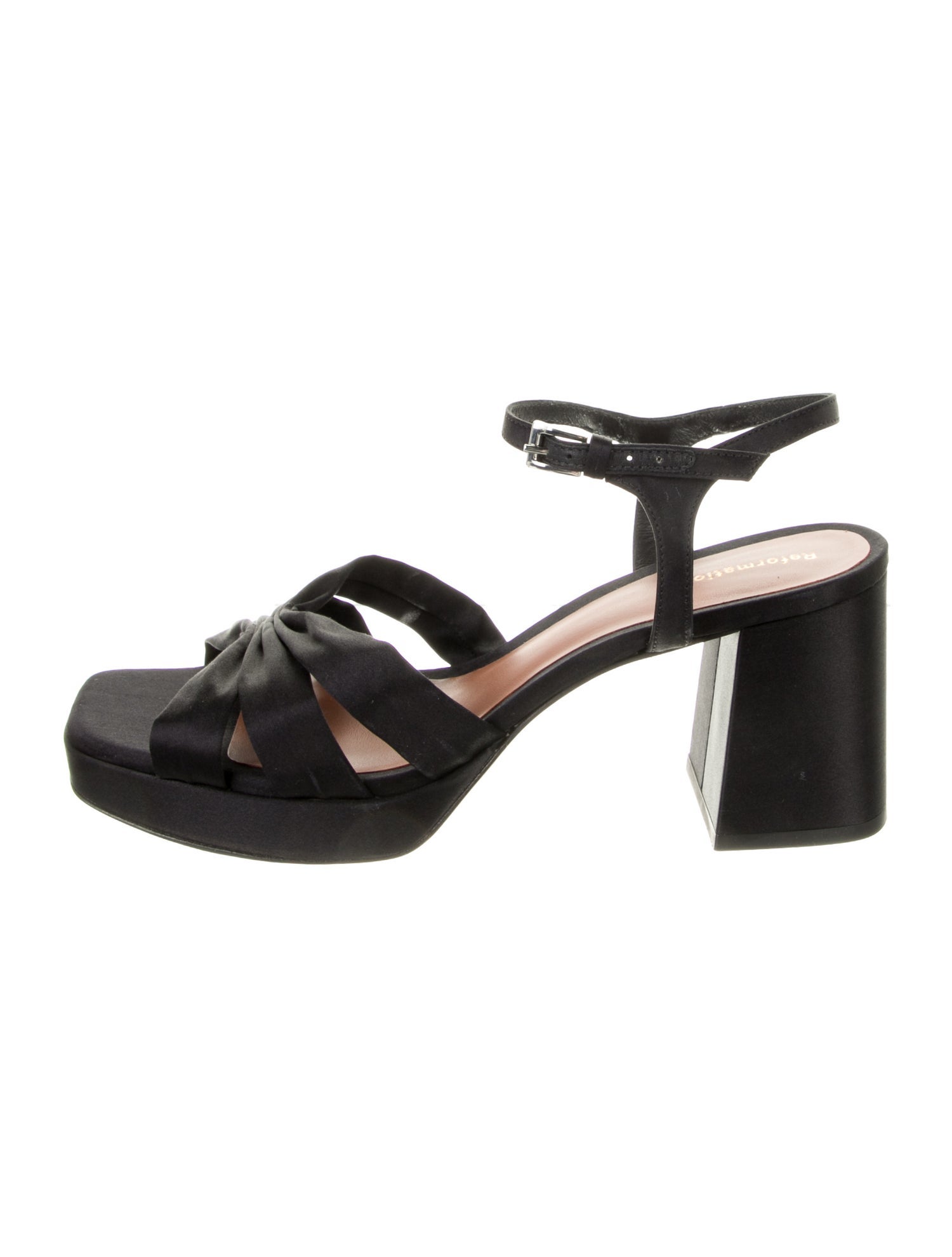 Reformation Sandals - Black Sandals, Shoes - WRFMN208371 | The RealReal