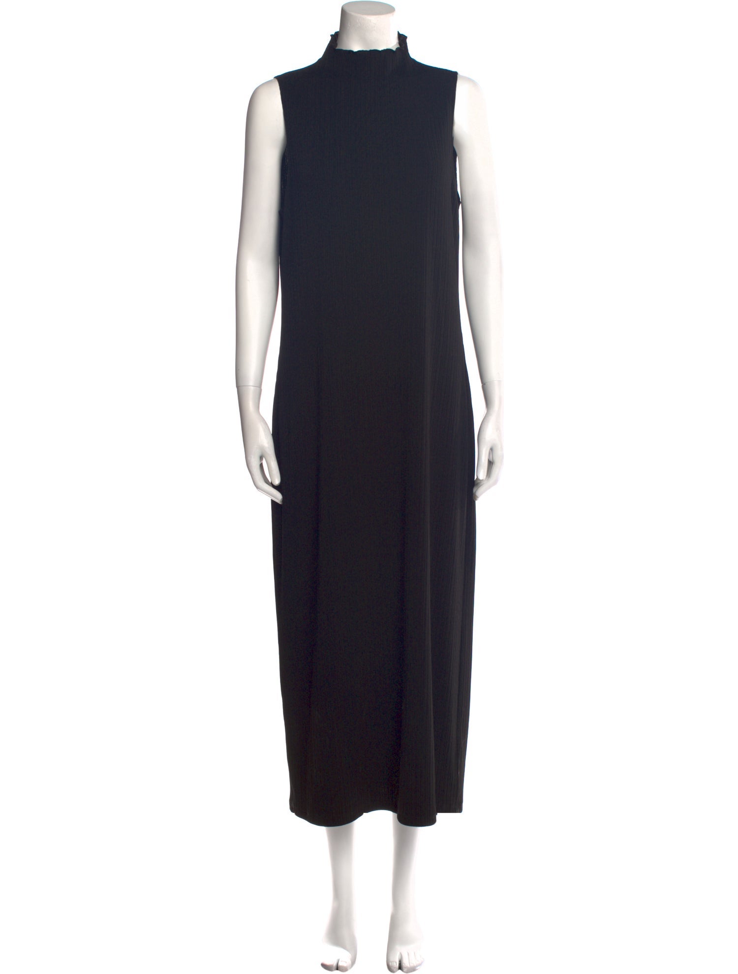 Reformation Turtleneck Long Dress - Black Dresses, Clothing ...