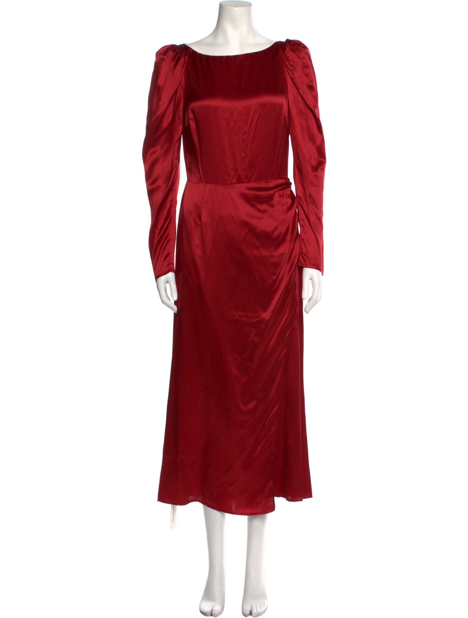 Reformation Silk Long Dress w/ Tags - Red Dresses, Clothing ...