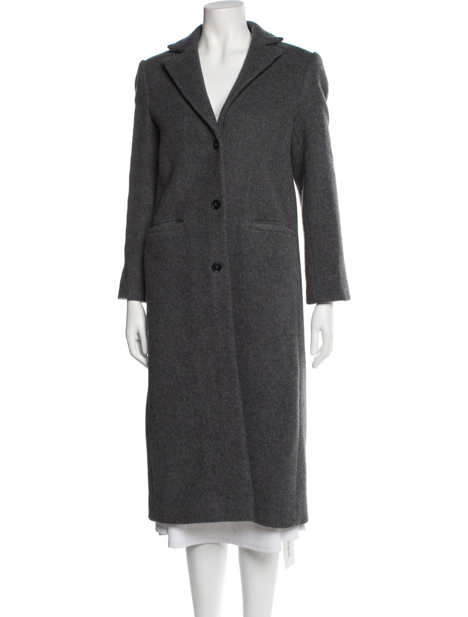 Reformation Coat - Grey Coats, Clothing - WRFMN278087 | The RealReal