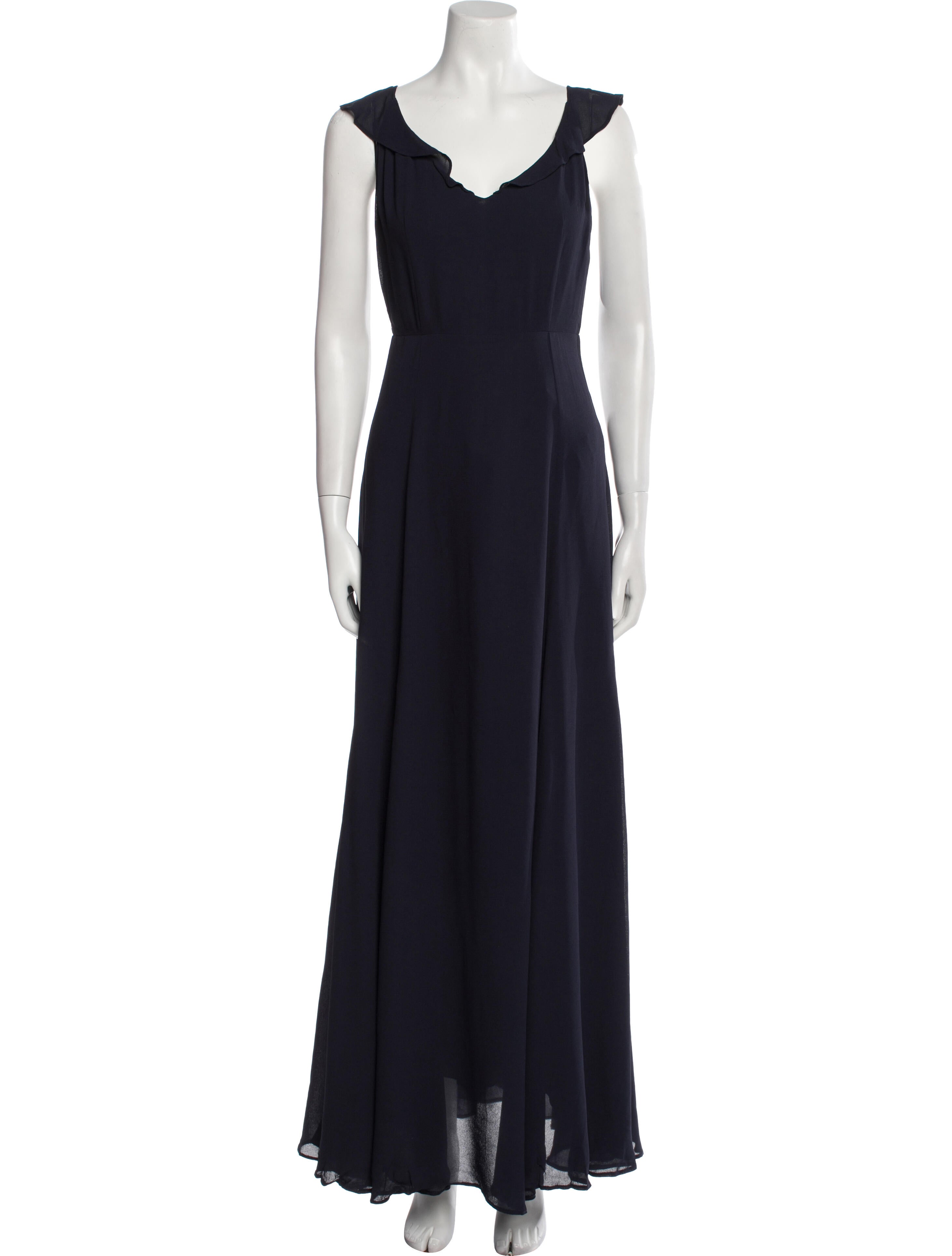 Reformation Silk Long Dress w/ Tags - Blue Dresses, Clothing ...