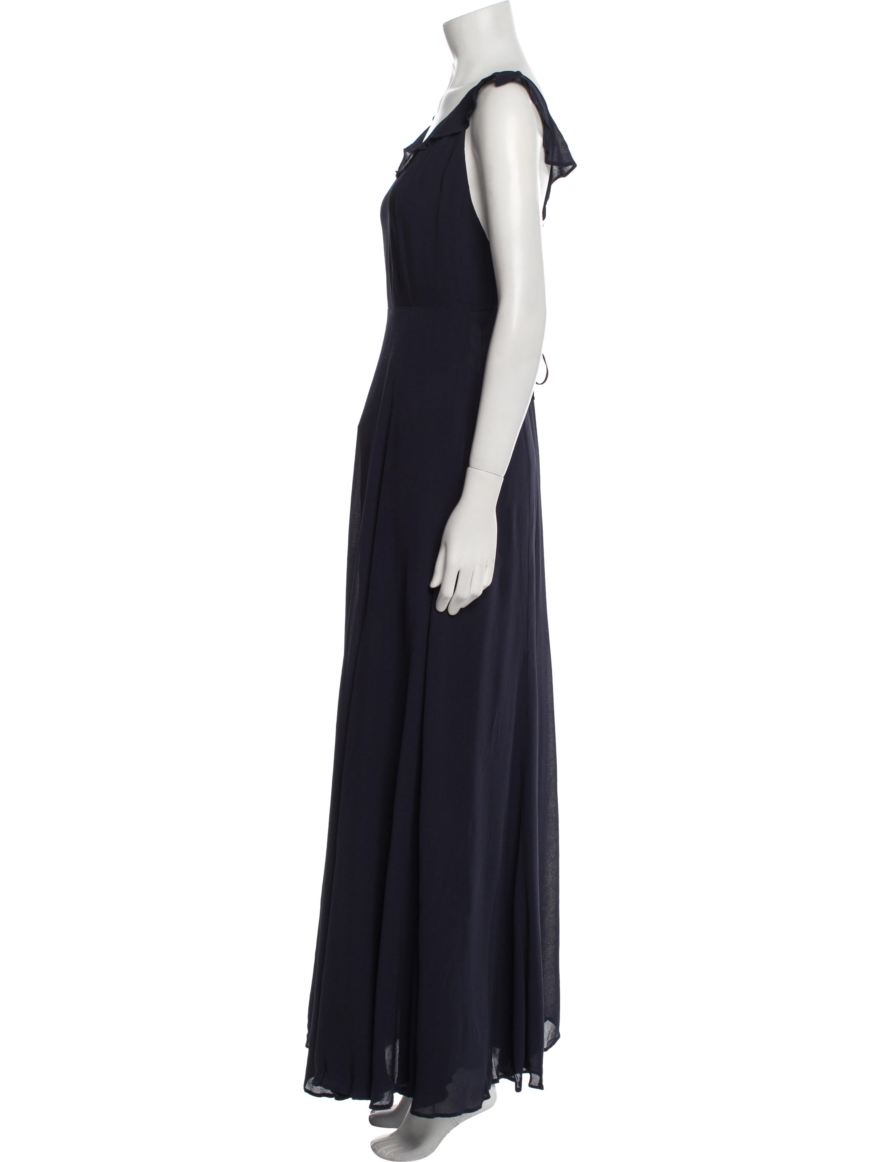 Reformation Silk Long Dress w/ Tags - Blue Dresses, Clothing ...