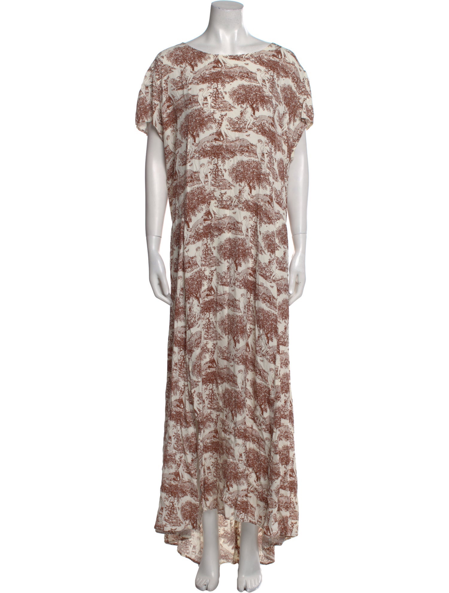 Reformation Printed Long Dress w/ Tags - Neutrals Dresses, Clothing ...