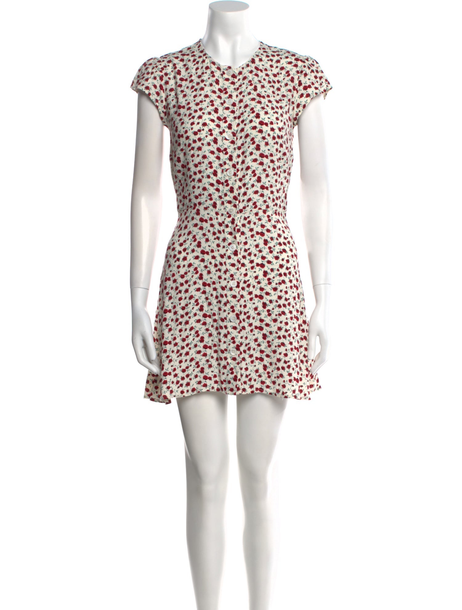 Reformation Printed Mini Dress - Neutrals Dresses, Clothing ...