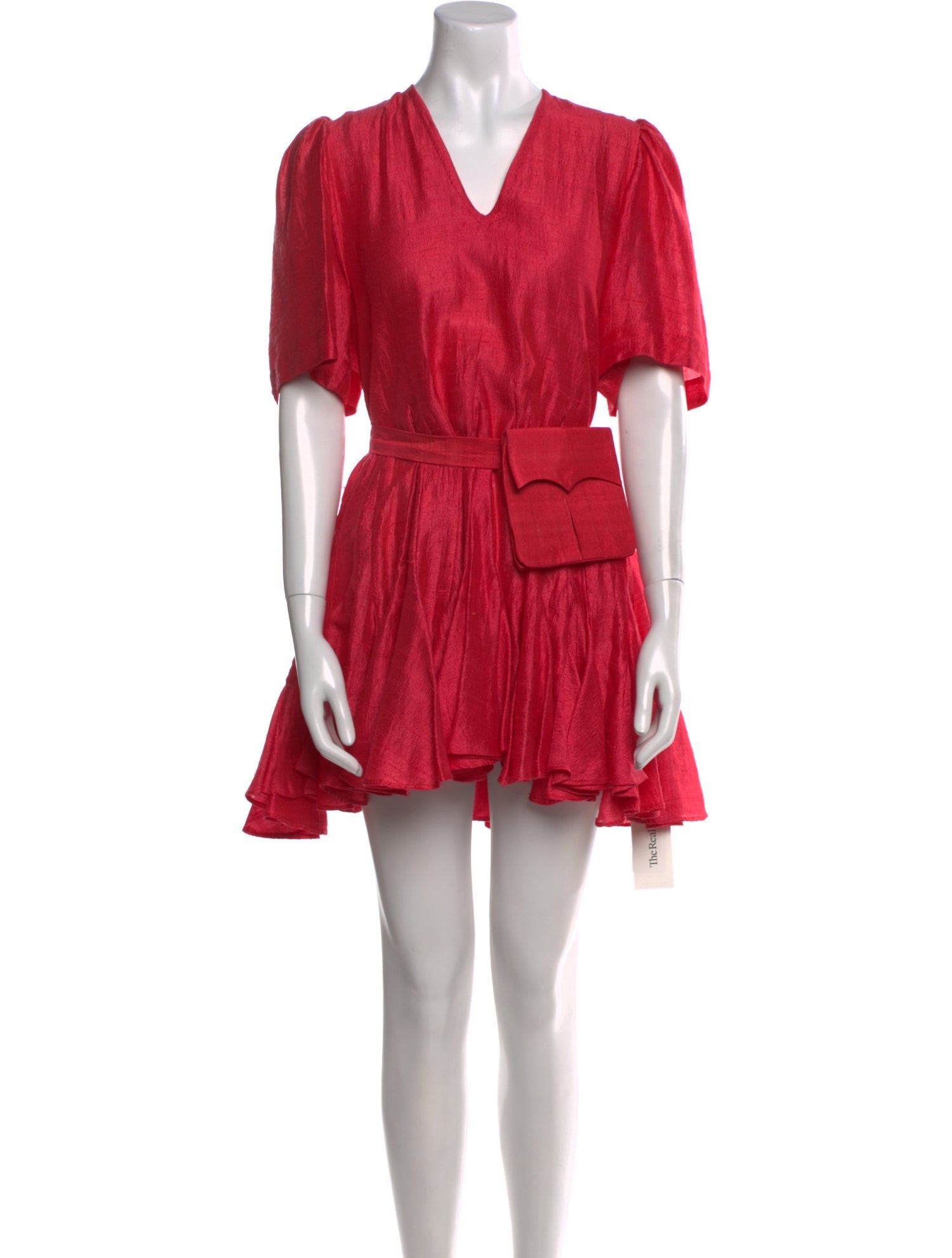 RHODE Silk Mini Dress - Red Dresses, Clothing - WRHOS40628 | The RealReal