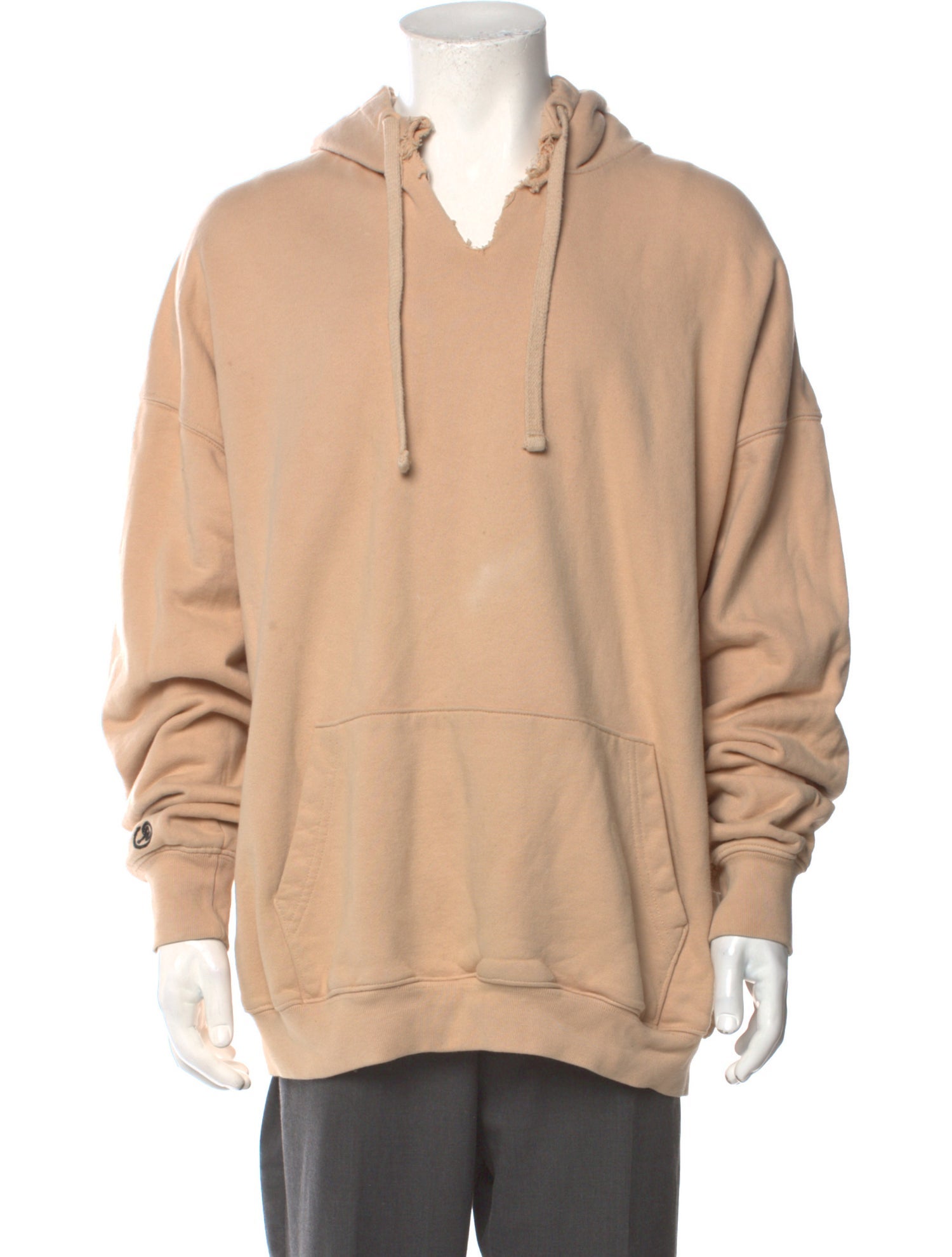 John Elliott Printed V-Neck Hoodie - Sweatshirts & Hoodies, Clothing ...