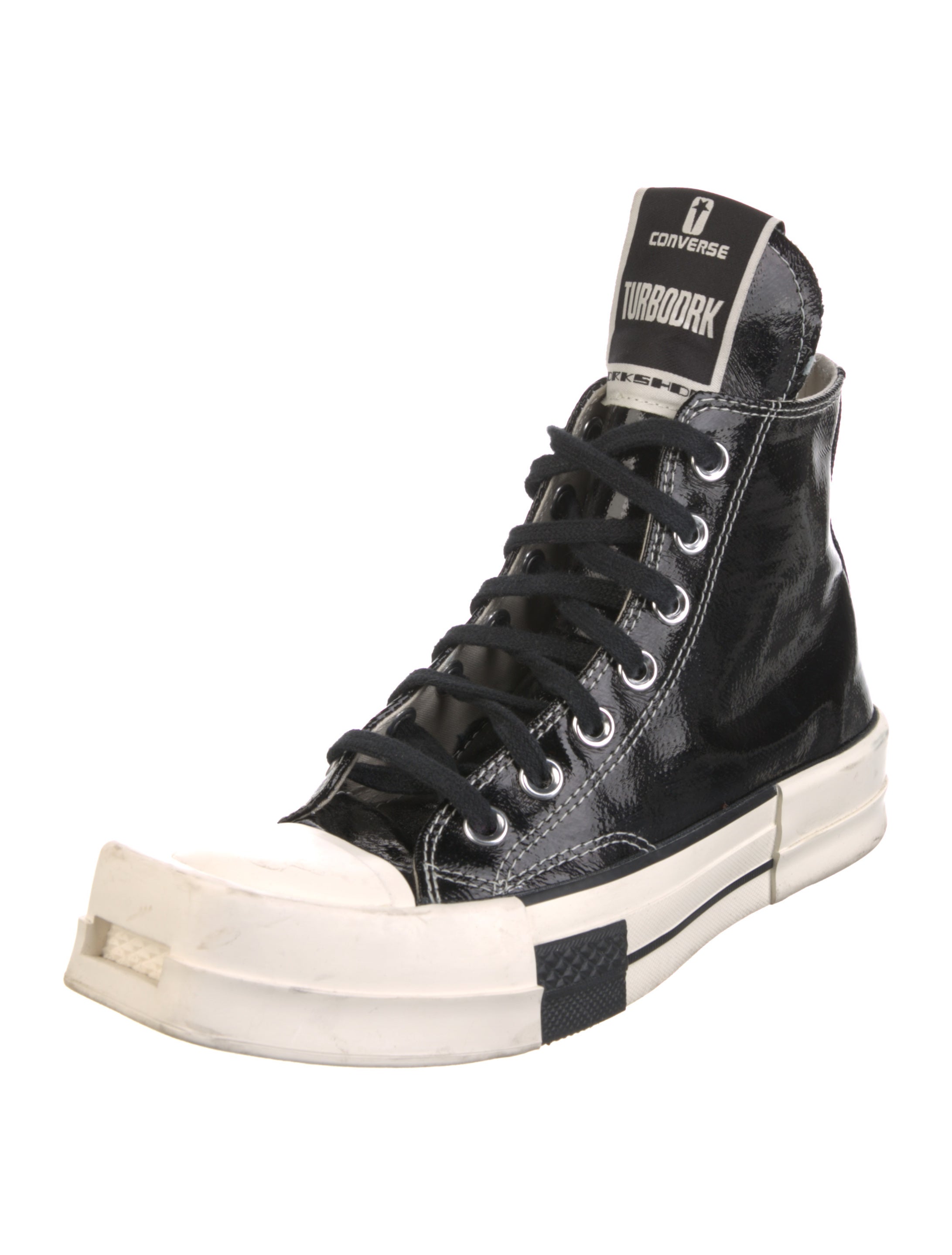 Rick Owens Drkshdw x Converse TURBODRK Chuck 70 'Black Lacquer ...