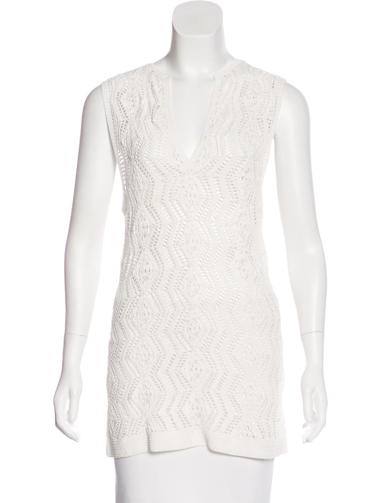 Rachel Zoe Sleeveless Knit Top - Clothing - WRL28907 | The RealReal