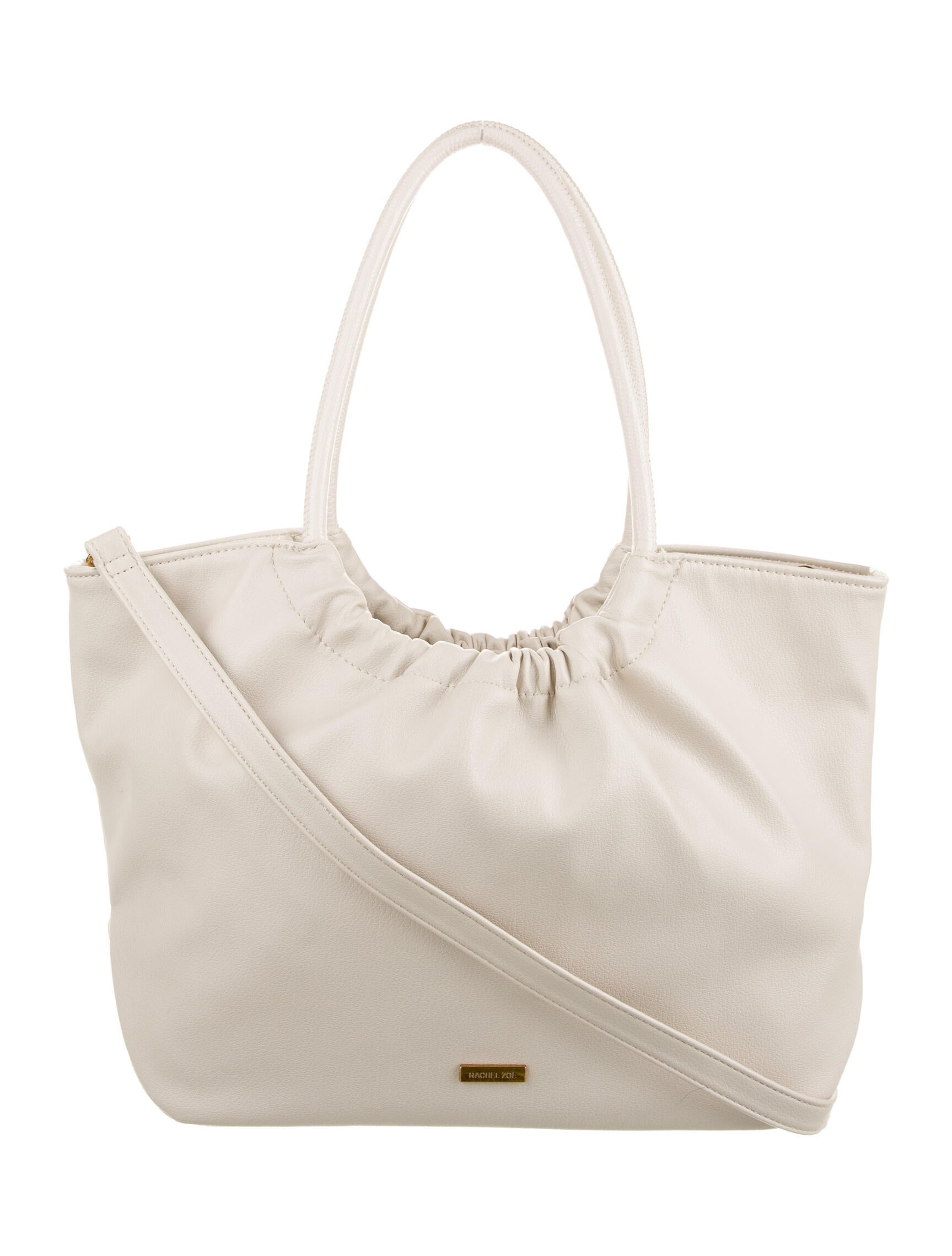 Rachel Zoe Leather Shoulder Bag - Neutrals Shoulder Bags, Handbags ...