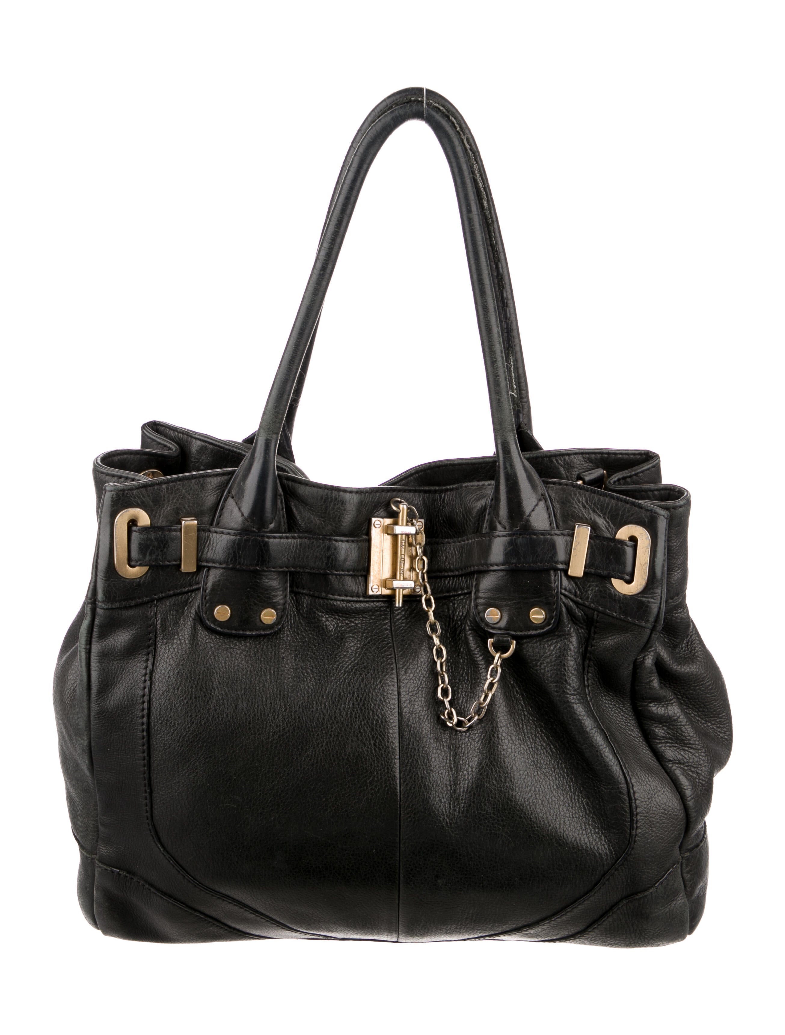 Rachel Zoe Leather Flap Shoulder Bag - Black Shoulder Bags, Handbags ...
