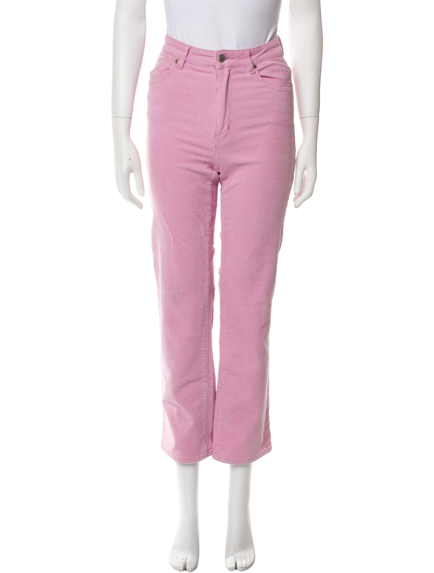 Rolla's Straight Leg Pants - Pink, 10.25" Rise Pants, Clothing ...