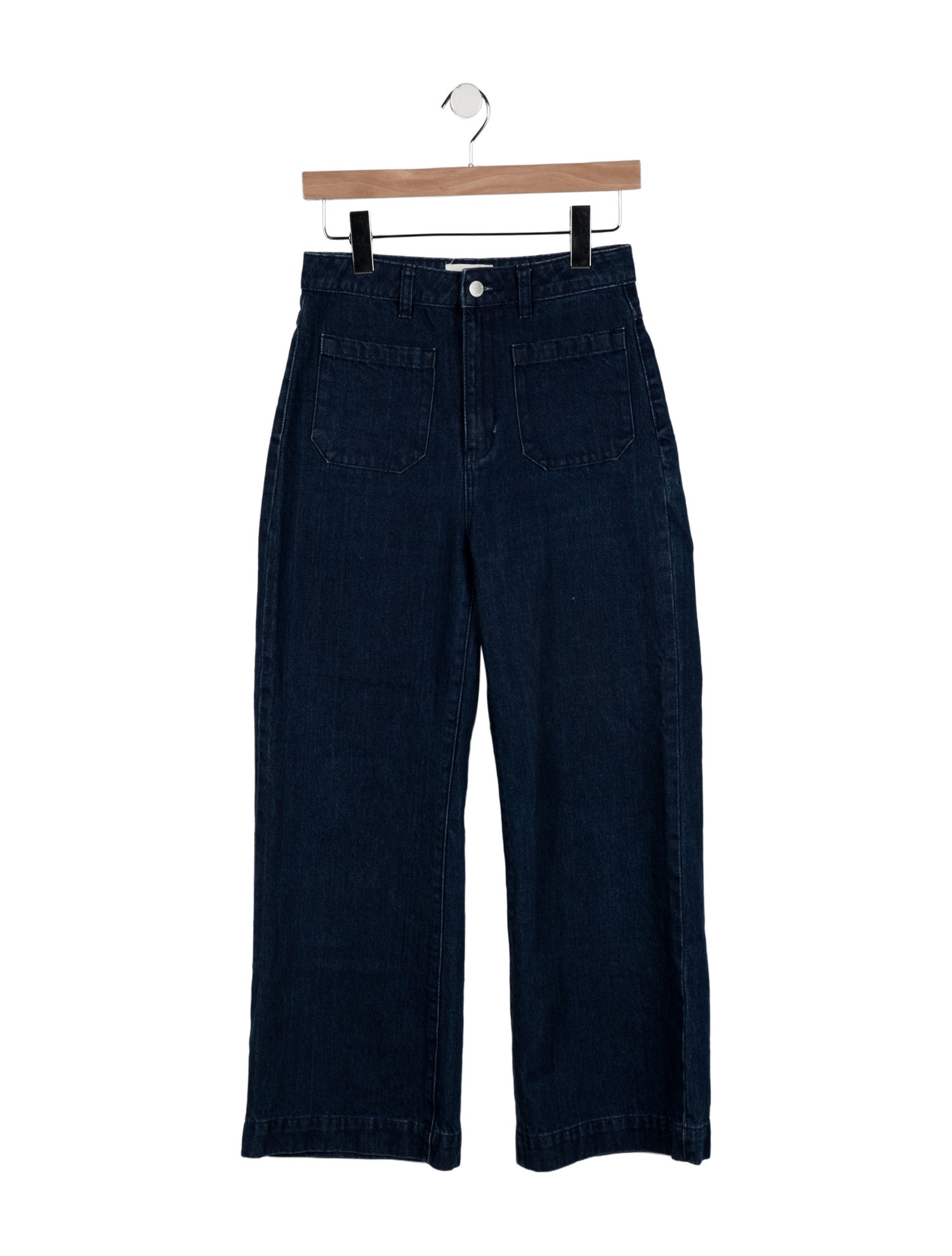 Rolla's High-Rise Wide Leg Jeans - Blue, 12.25" Rise Jeans, Clothing ...
