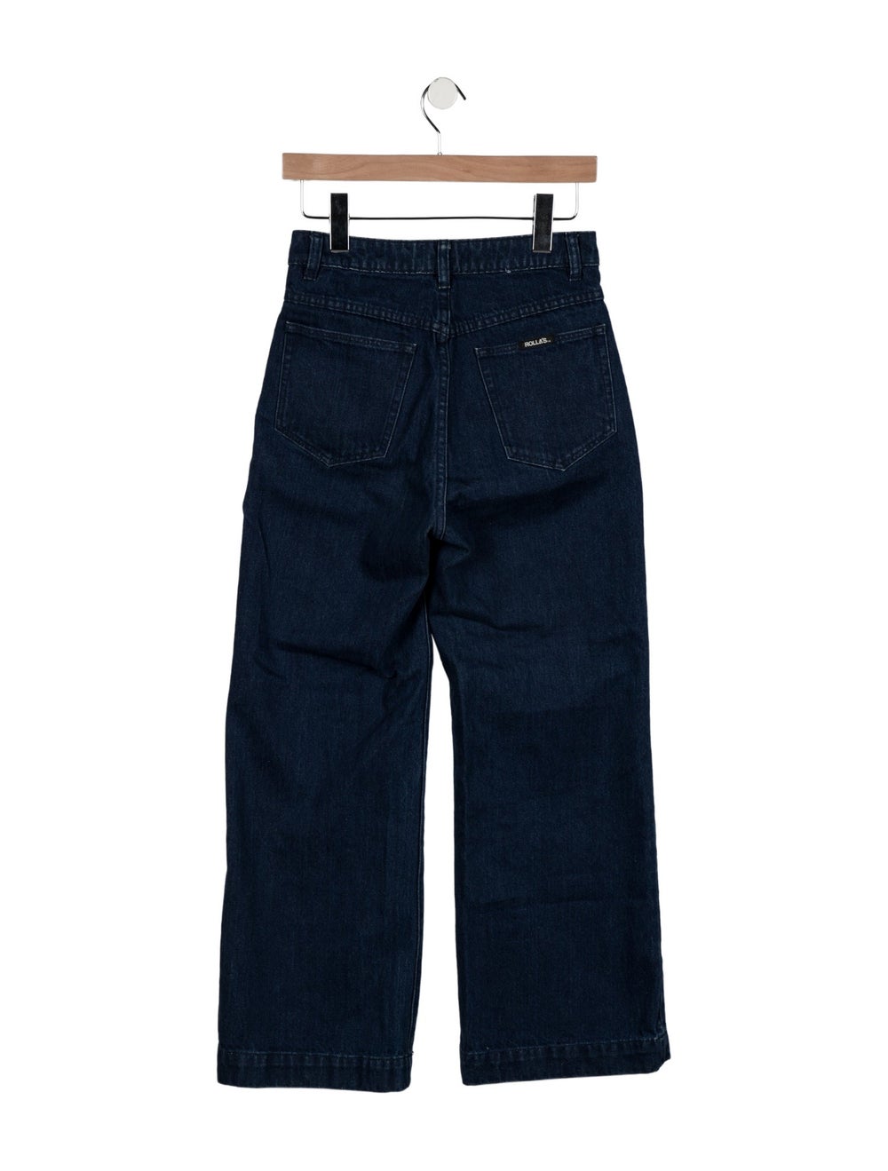 Rolla's High-Rise Wide Leg Jeans - Blue, 12.25" Rise Jeans, Clothing ...