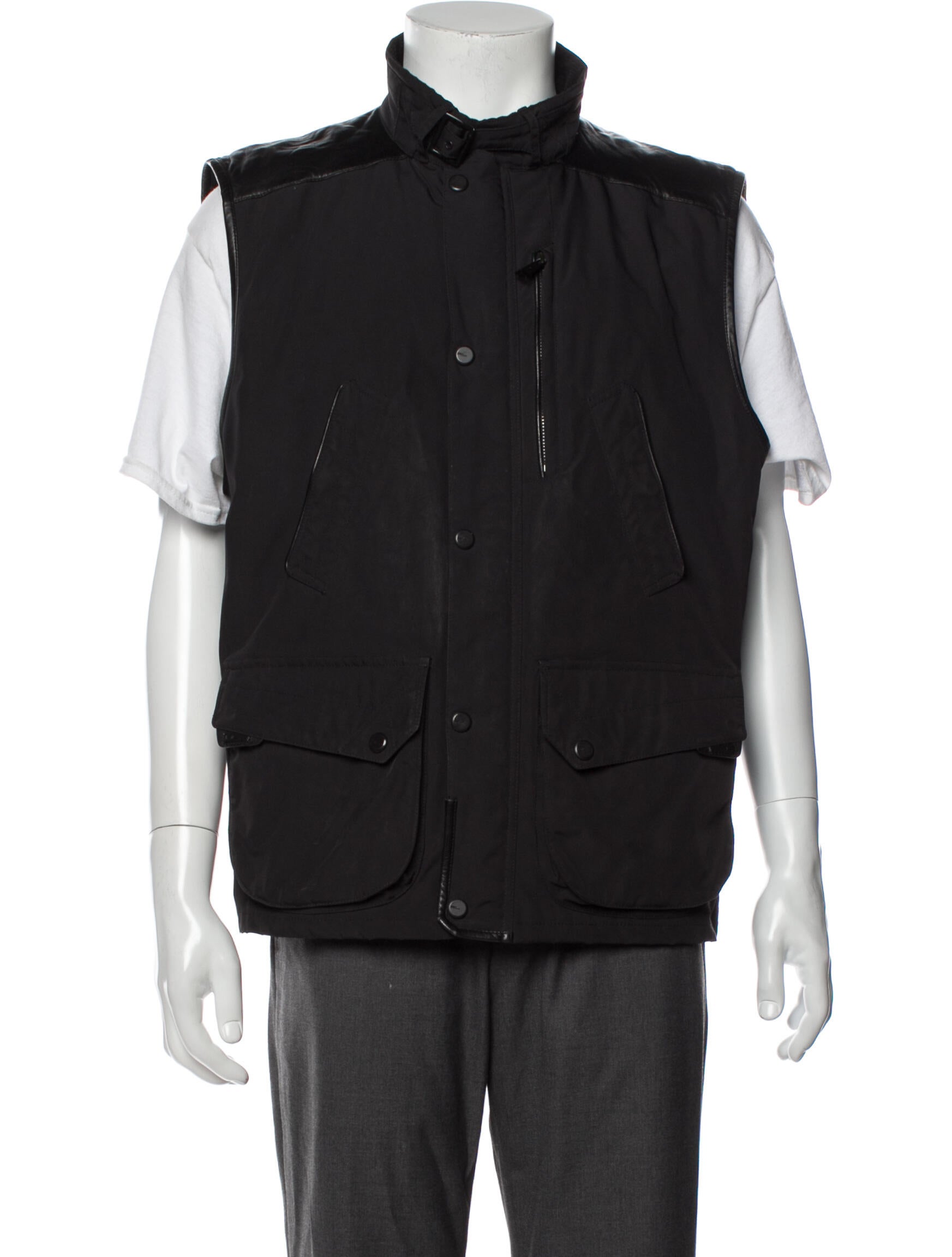 Ralph Lauren Black Label Vest - Black Outerwear, Clothing - WRLBL62953 ...