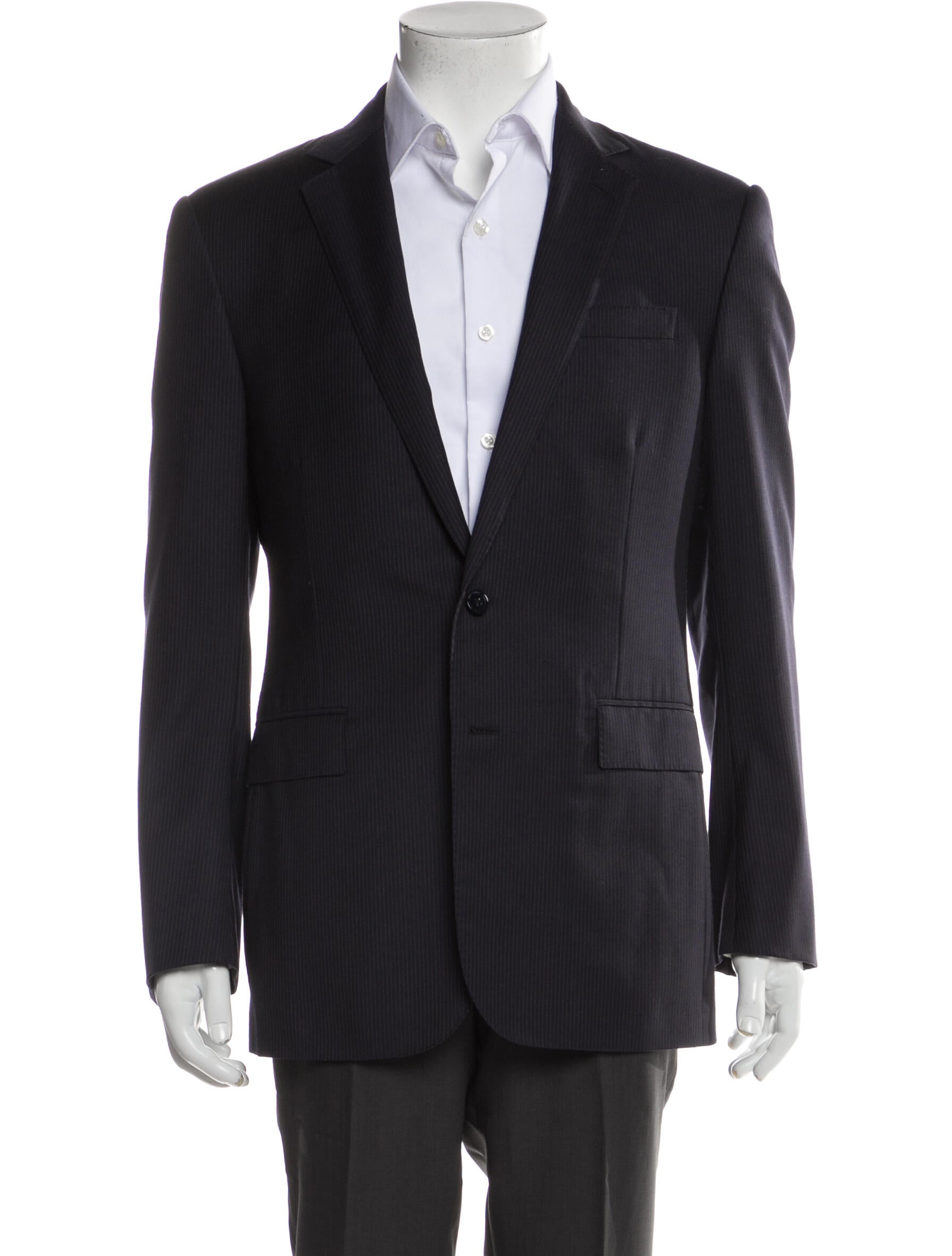 Ralph Lauren Black Label Blazer - Blue Suiting, Clothing - WRLBL76934 ...