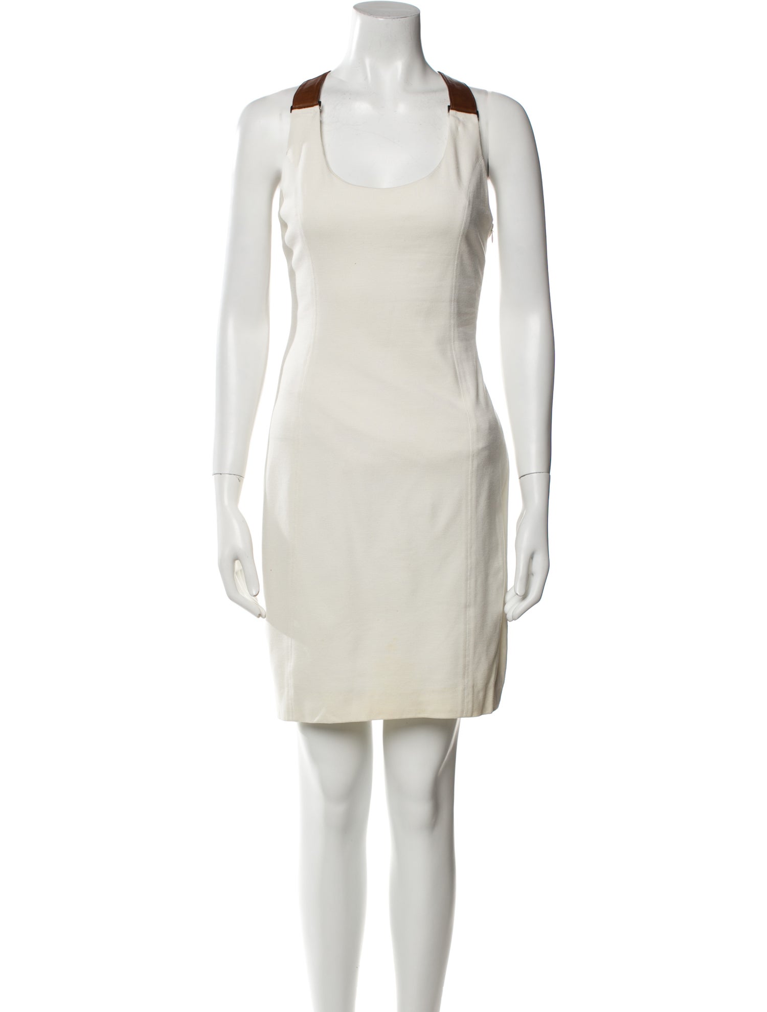 Ralph Lauren Black Label Colorblock Pattern Mini Dress - Neutrals ...