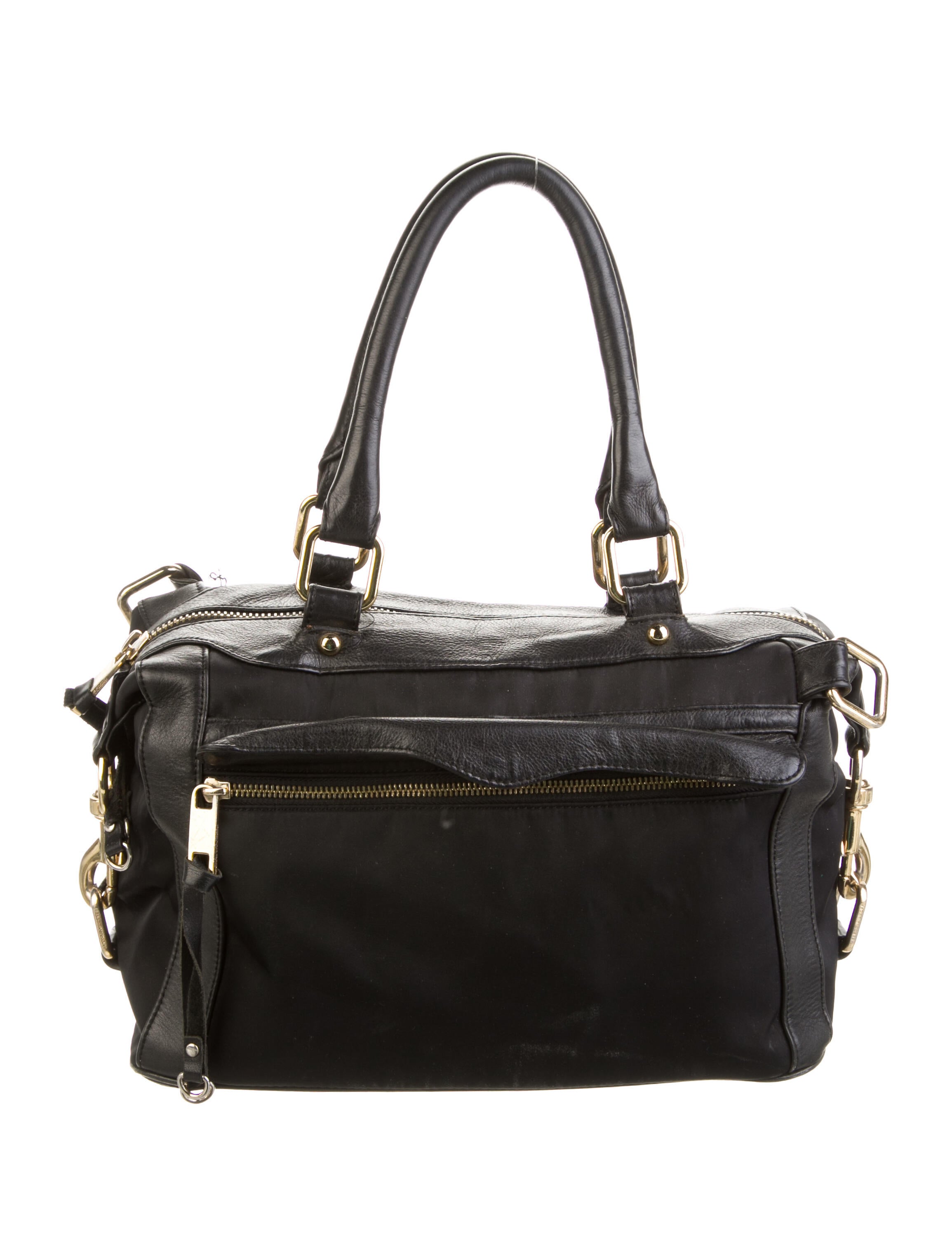 Rebecca Minkoff Leather Shoulder Bag - Black Shoulder Bags, Handbags ...